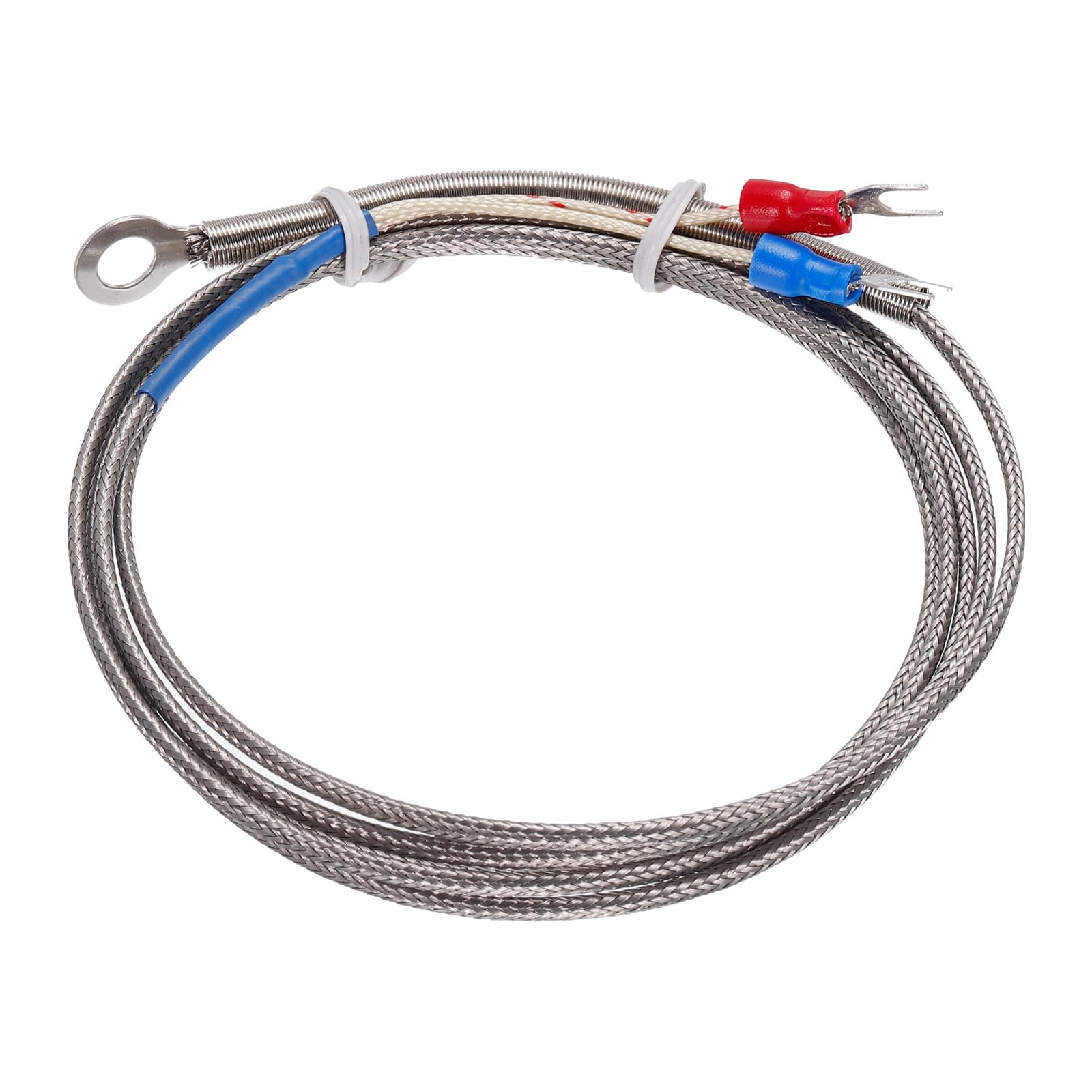MECCANIXITY K Type Thermocouple Temperature Sensor PT100 6mm Ring High ...