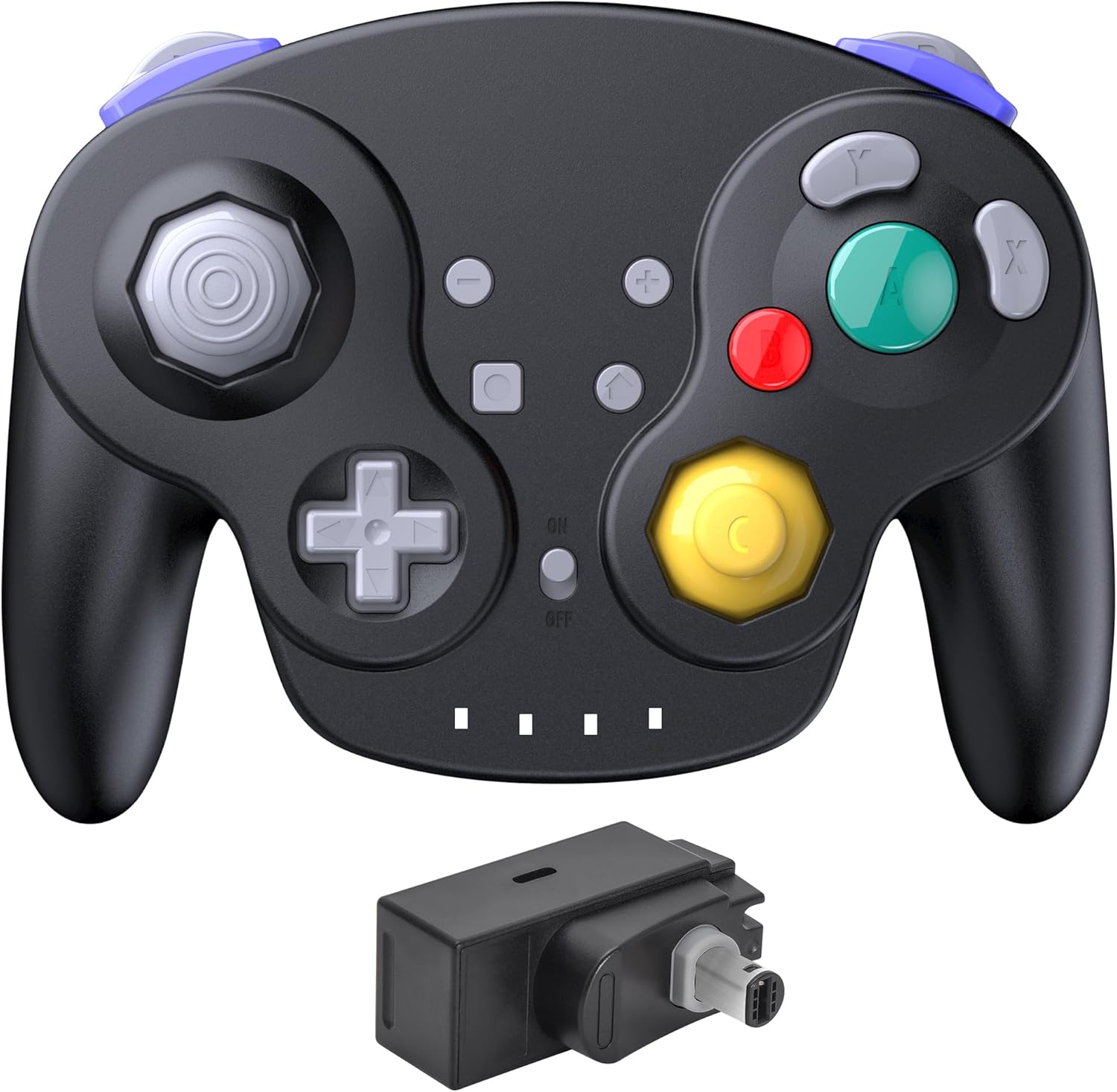Amazon.com: 2.4 GHz Wireless GameCube Controller, for NGC GameCube ...