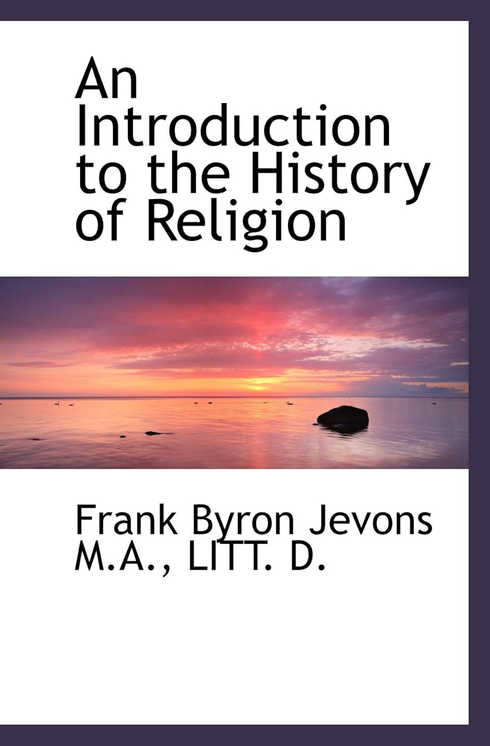 An Introduction to the History of Religion : Amazon.in: Books