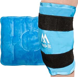 Med-Fit Ice Pack, Reusable Gel Ice Wrap for Knee Pain Relief, Cold ...