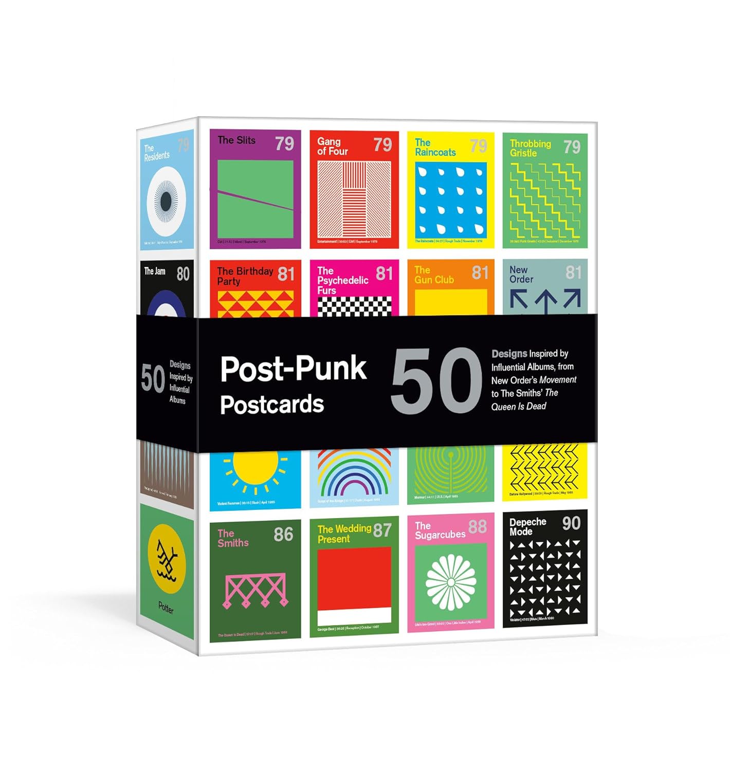 Post-Punk Postcards: 50 Designs Inspired by Influential Albums, from ...