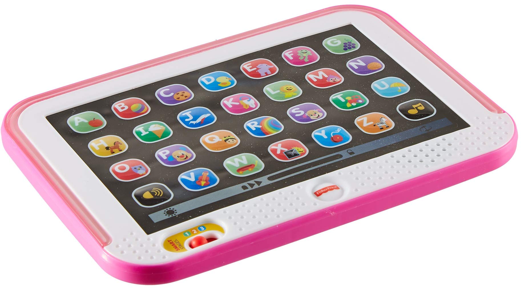 Fisher-Price Laugh & Learn Smart Stages Tablet - Pink, Interactive ...