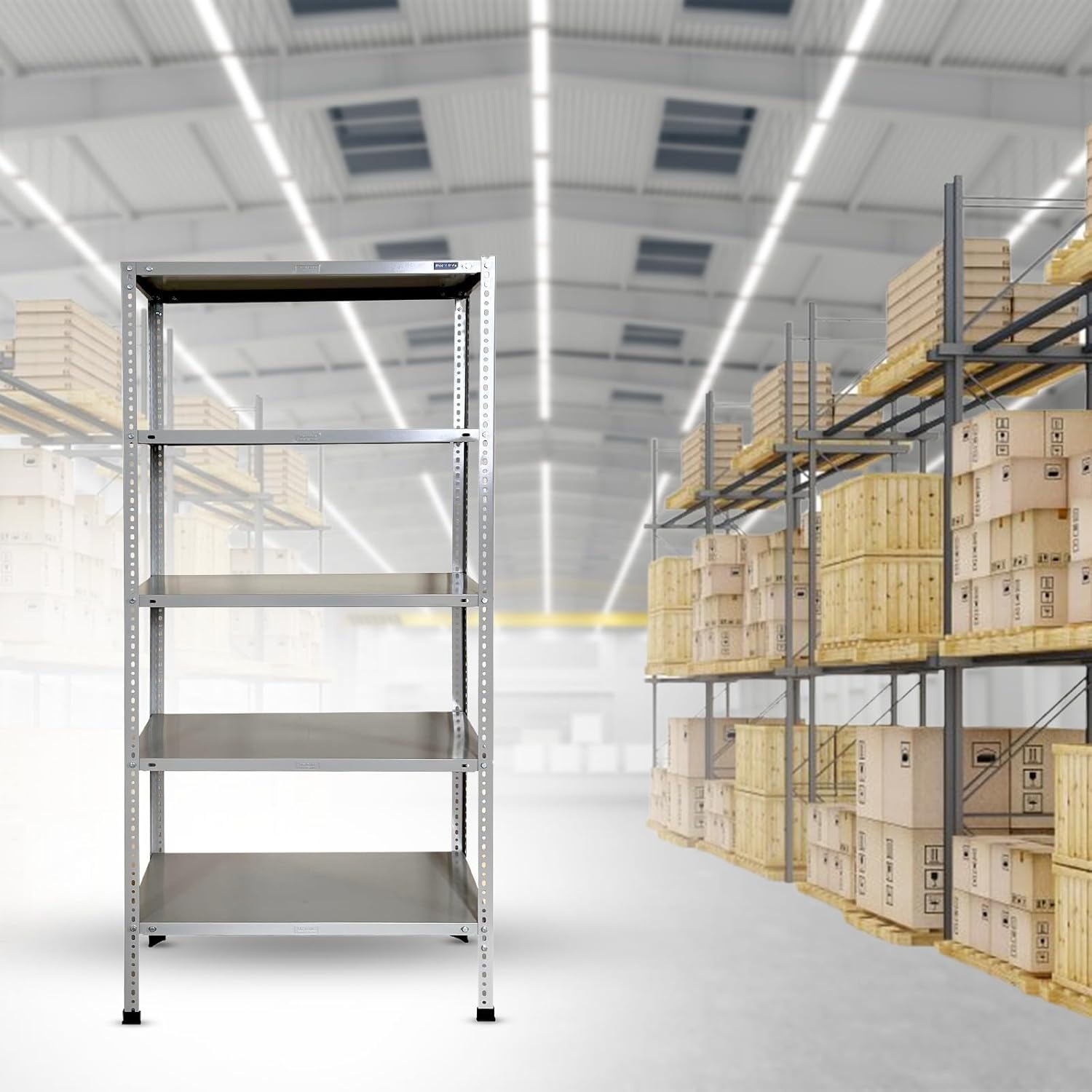 Steel N Style Slotted Angle Racks | Storage Steel Rack Diy - Do It ...