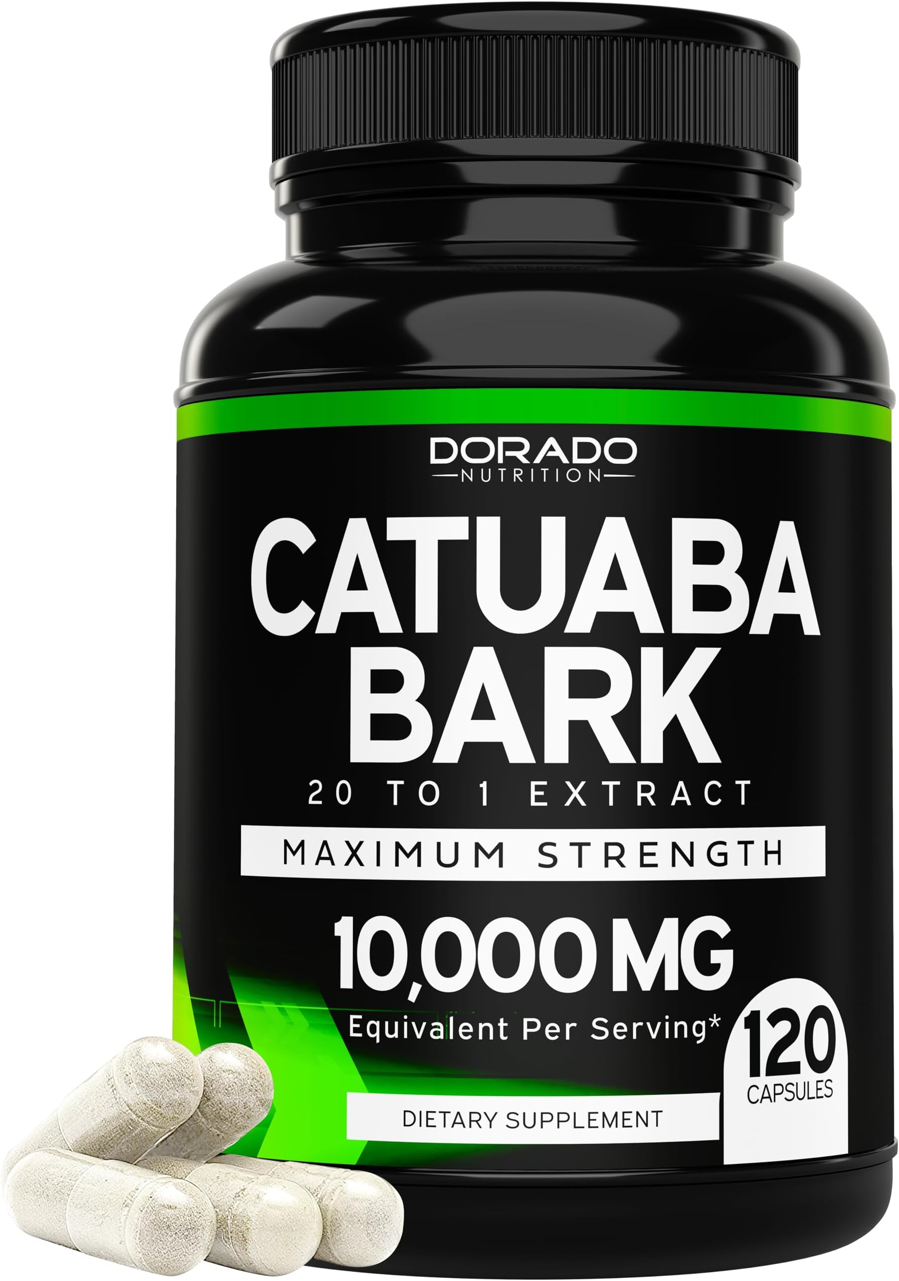 Amazon.com: Secrets of the Tribe Catuaba 60 Capsules, 1000 mg ...
