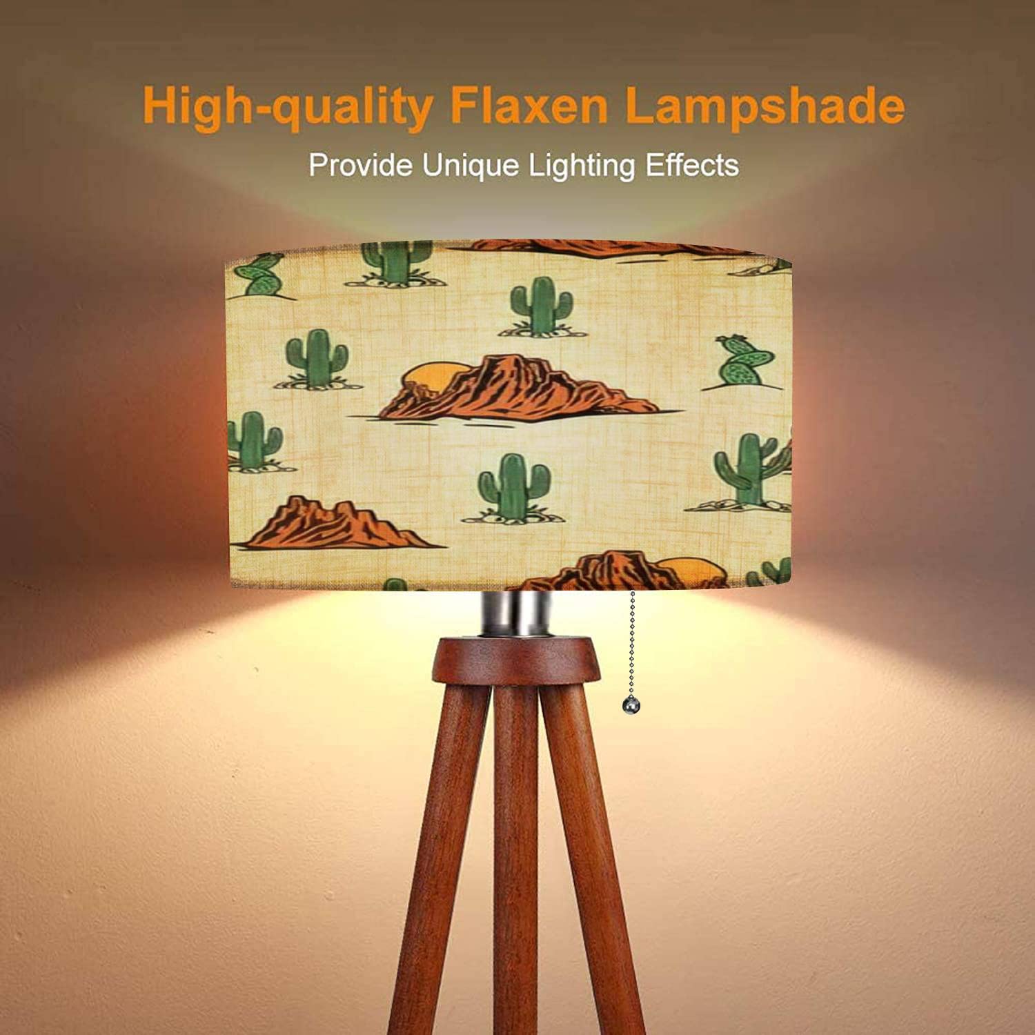 Western Wood Lamp Shades