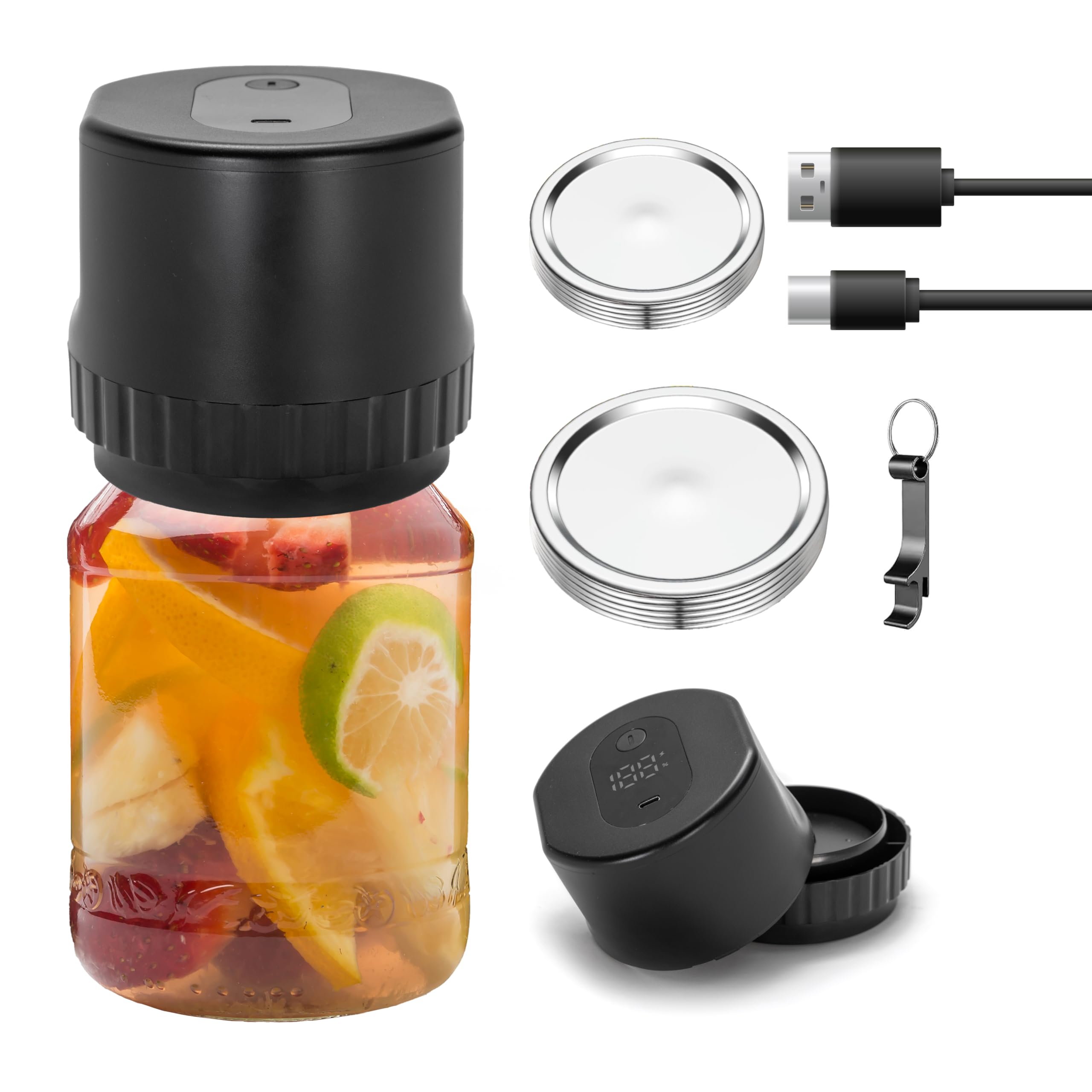Snapklik.com : Electric Mason Jar Vacuum SealerVacuum Canning Sealer ...