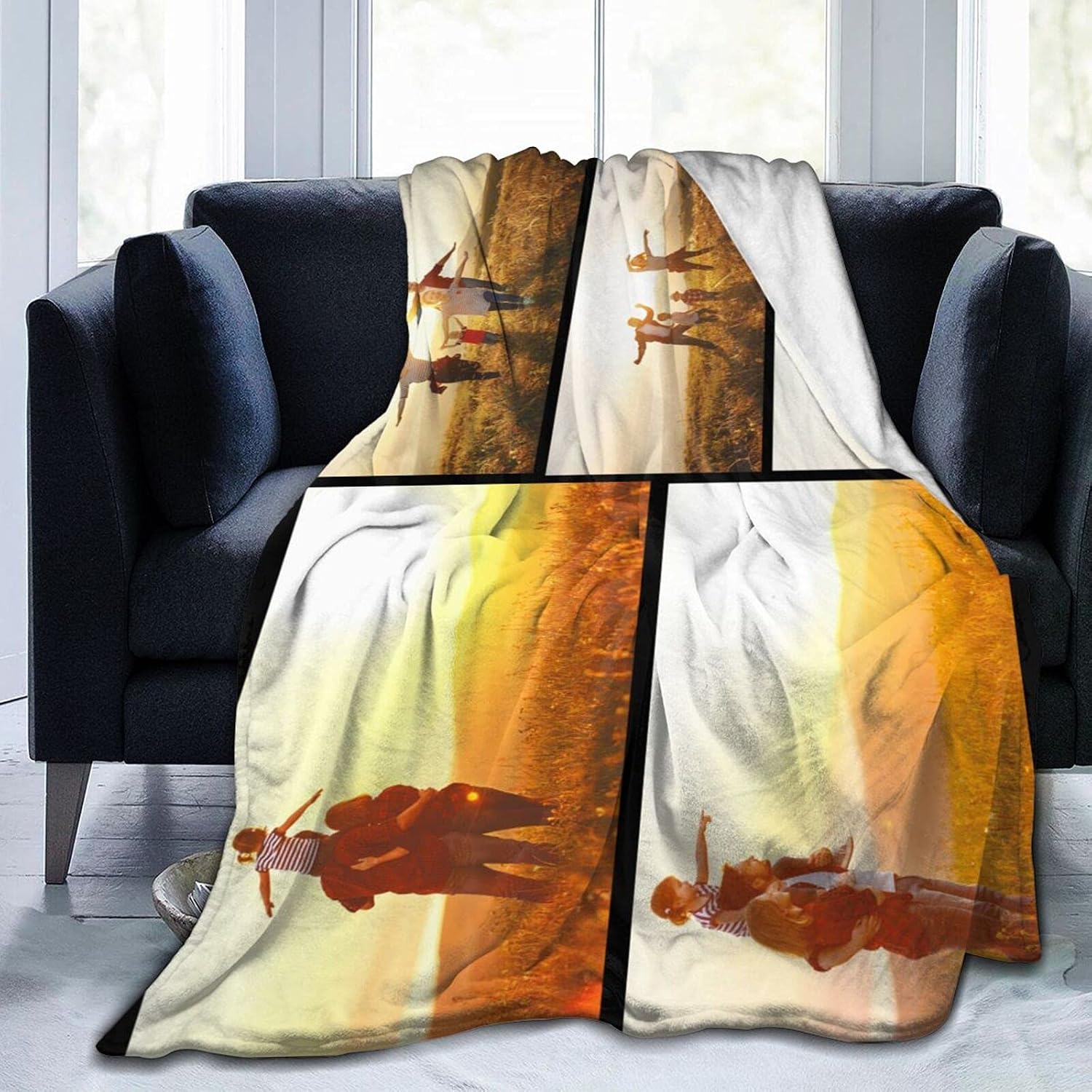 Amazon.com: Custom Blanket with Photo Text Personalized Bedding Throw ...