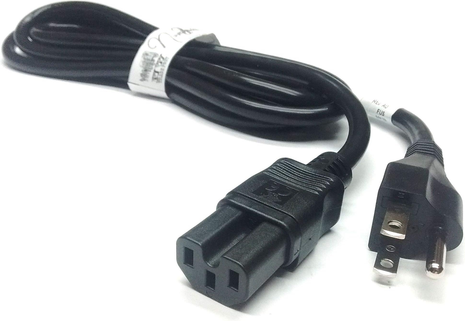 Amazon.com: 8ft AC Power Cord NEMA 5-15P to IEC C15 13A/125V 16AWG for ...