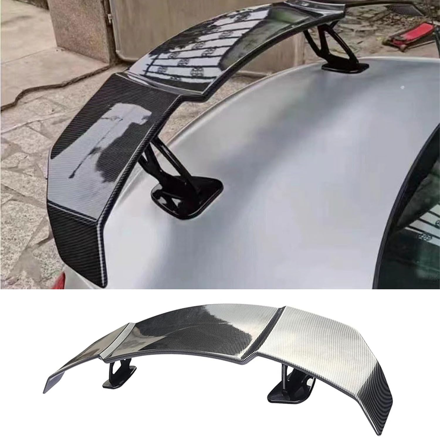 Amazon.com: OWYUQGDJ Spoiler Rear Spoiler Wing for Jaguar XF 2010 2011 ...