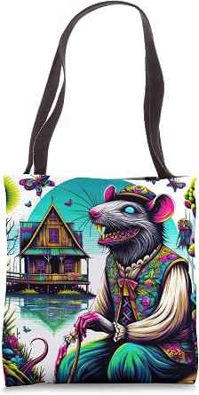 Amazon.com: Strange Aesthetic Weirdcore Oddcore Dreamcore Rat Tote Bag ...