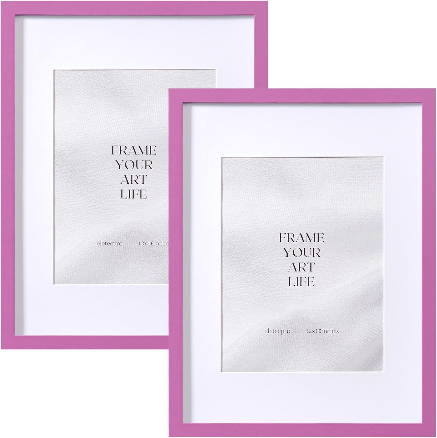 Amazon.com - eletecpro 12x16 Picture Frame Made of Solid Wood and HD ...
