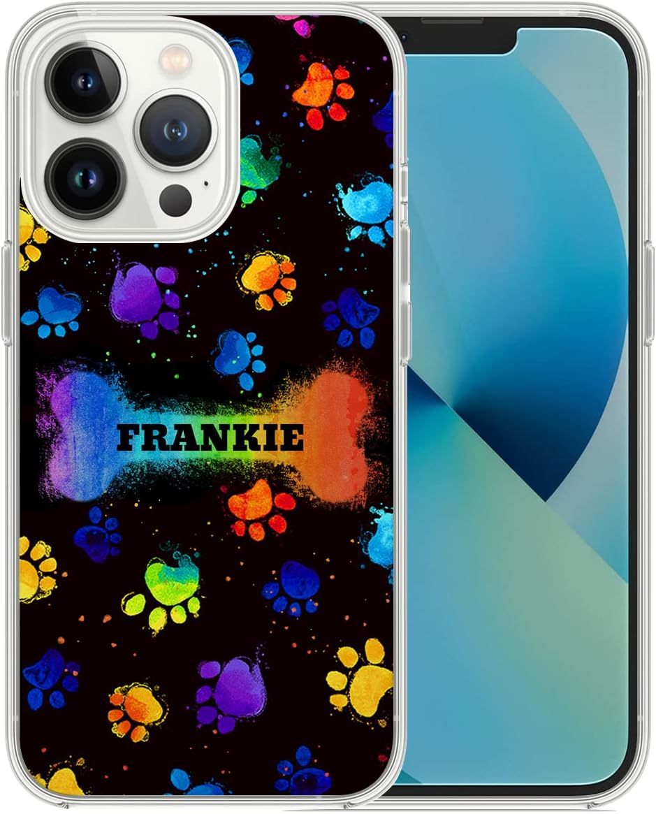 Amazon.com: Somlatic Custom Dog Paw Phone Case – Personalized Cover ...
