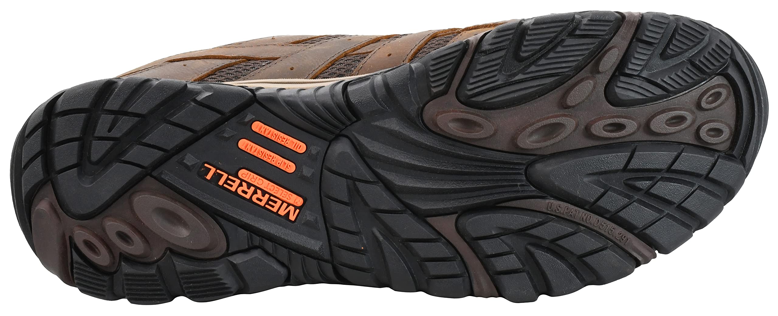 Snapklik.com : Work Mens Moab Vertex Vent Composite Toe Seal Brown 10 M US