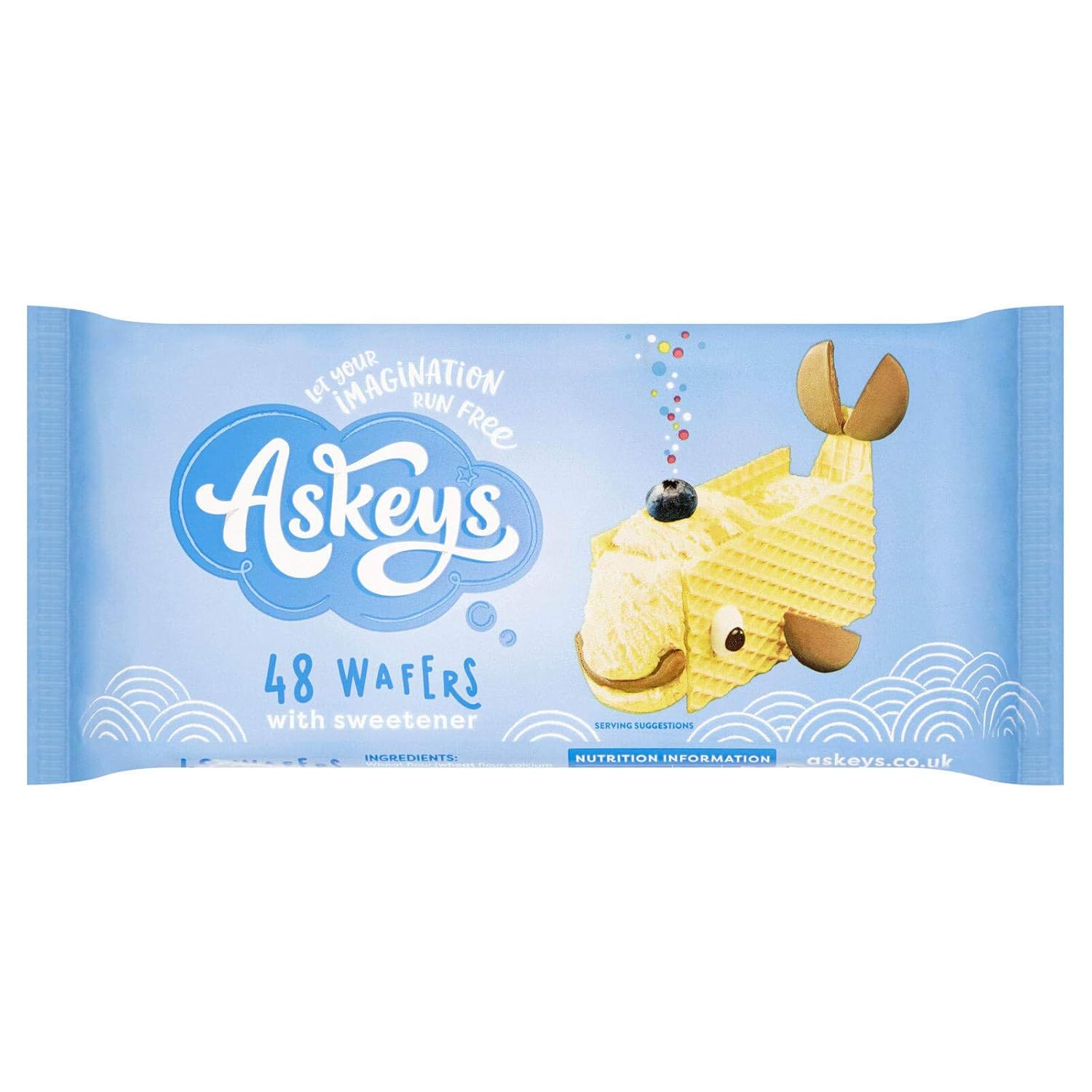 Amazon.com: Askeys Ice Cream Wafers x 48 150g : Grocery & Gourmet Food