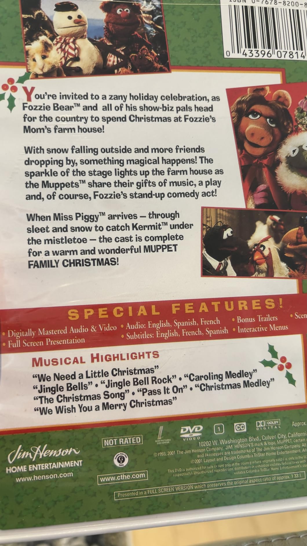 Muppet Family Christmas [Import] : Amazon.ca: Movies & TV Shows