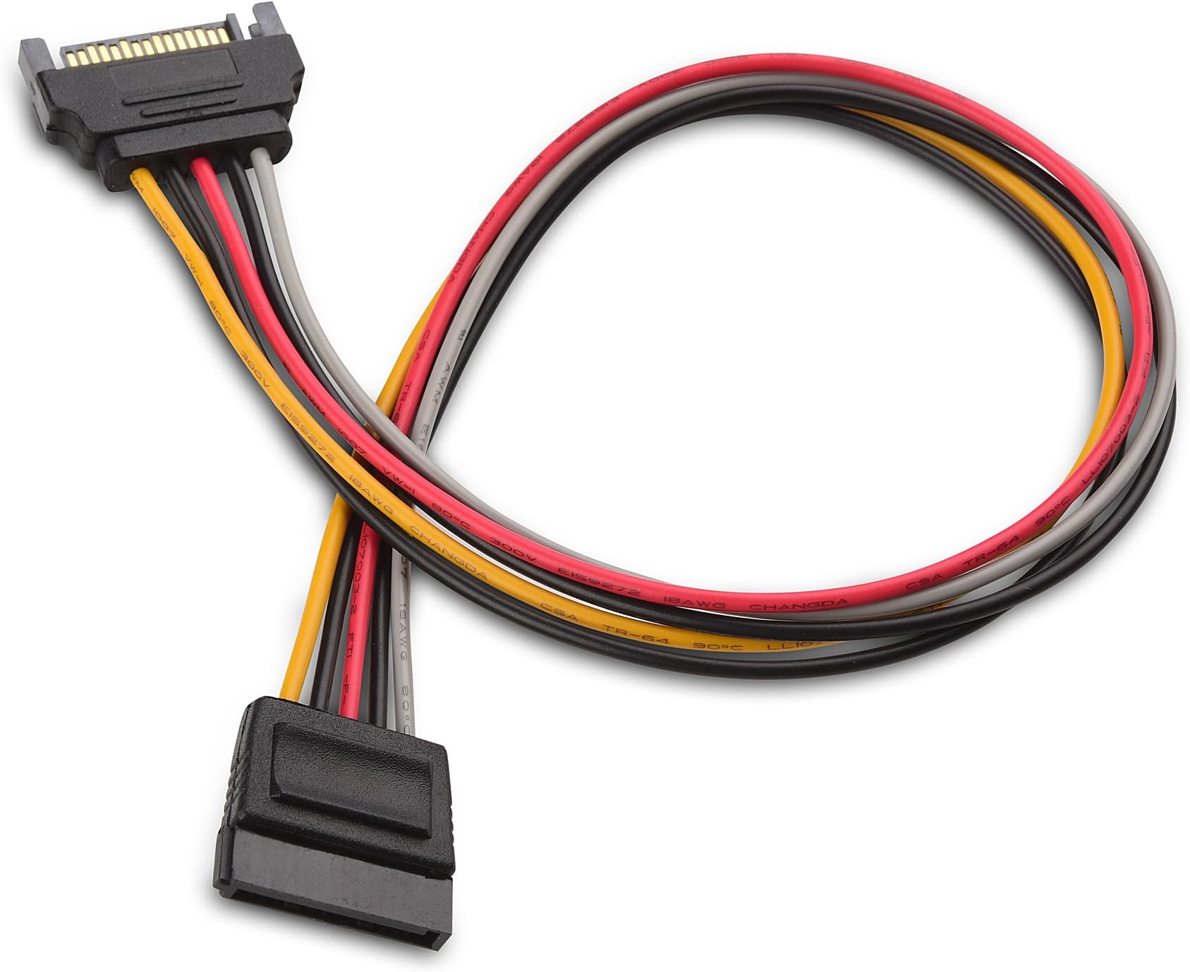 Amazon.com: SUPERPLUS 40cm USB to SATA Power Cable for 2.5" SATA HDD ...