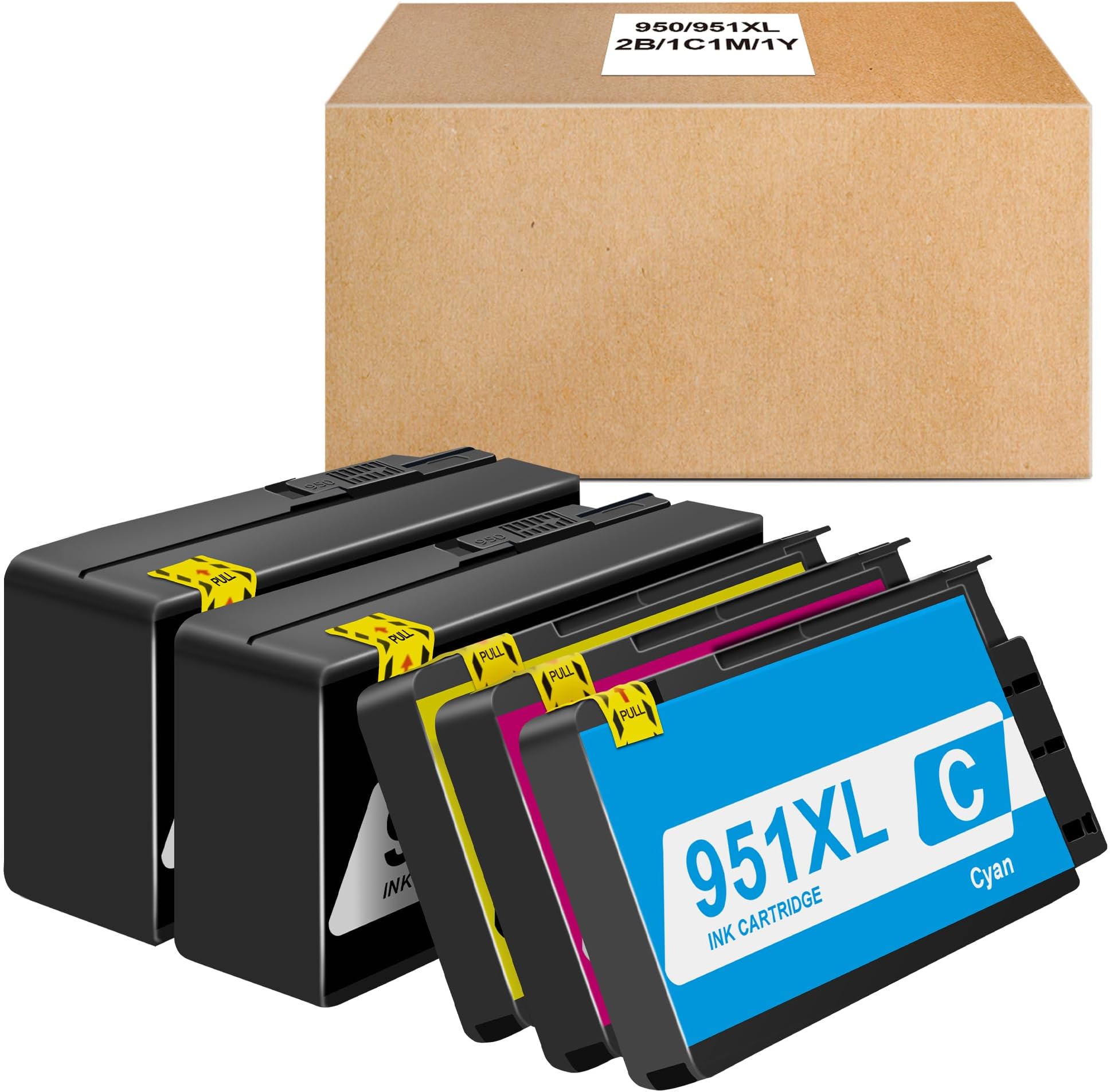 Amazon.com: Gagalay 950XL and 951XL Ink Cartridges Combo Pack ...