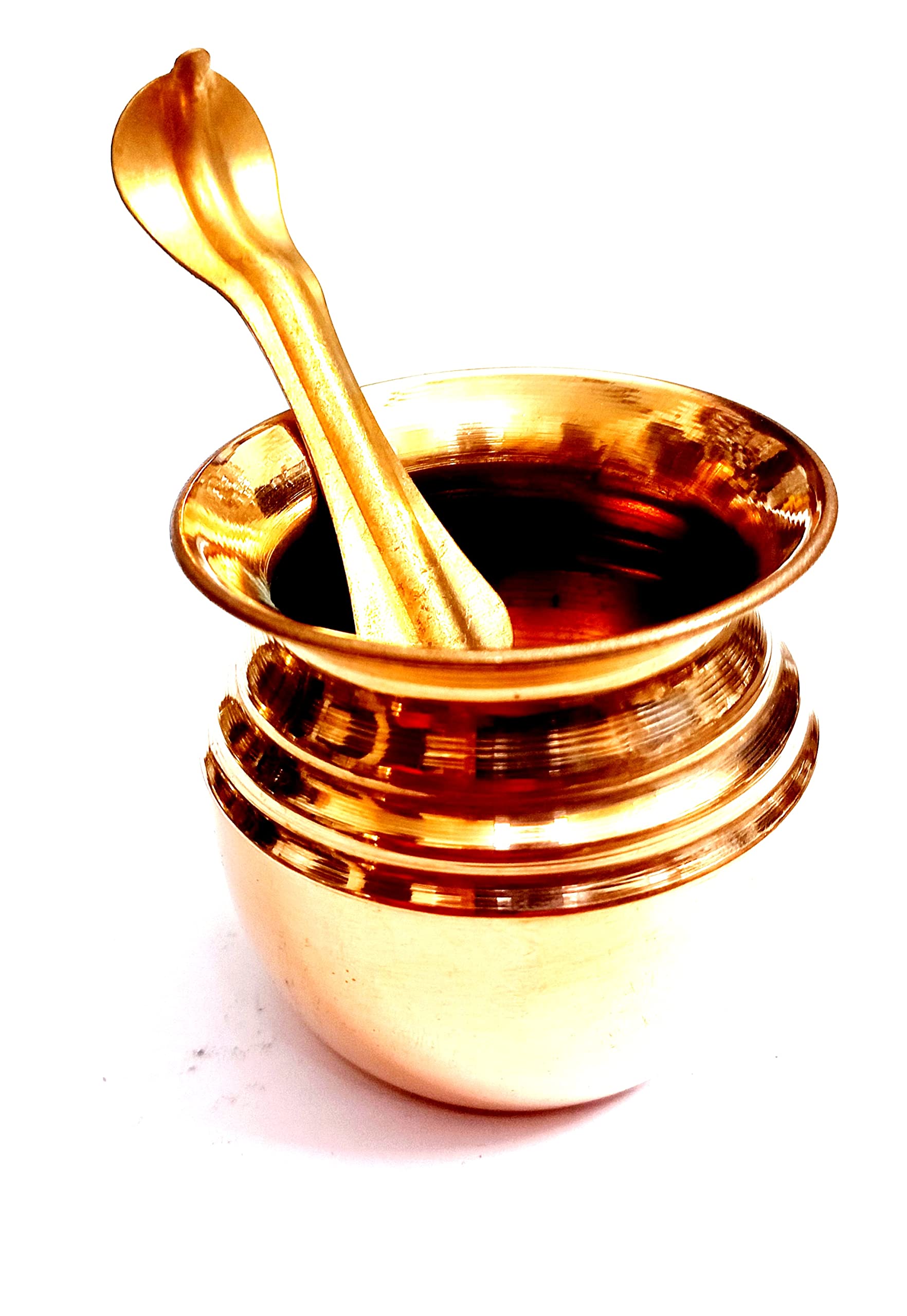 Exclusive Global Navratri Traditional Copper Kalash Prayer Lota & Panch ...