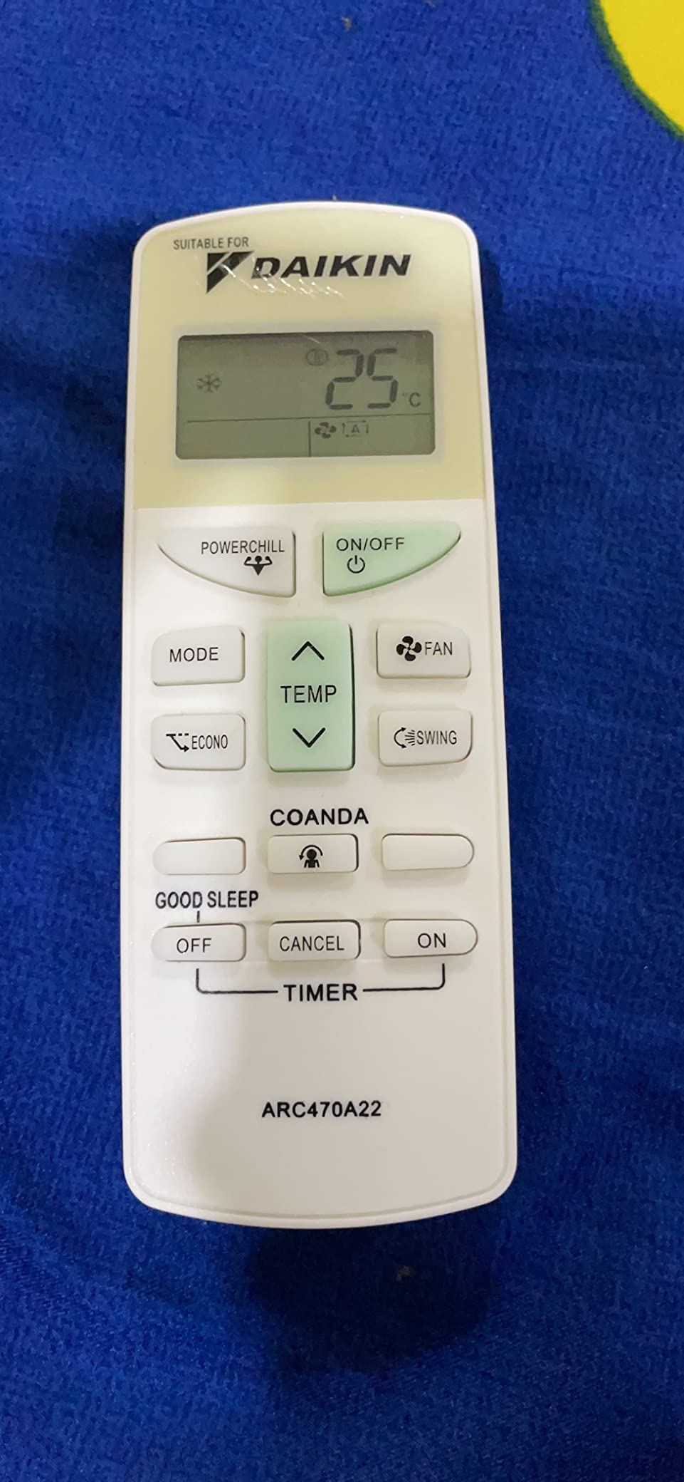 Buy (1 Year Warranty) AC Remote Control Compatible with DAIKIN AC ...