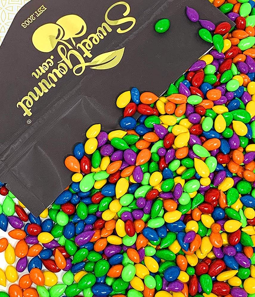 Amazon.com : Sunbursts Chocolate Covered Sunflower Seeds 1LB Bag ...