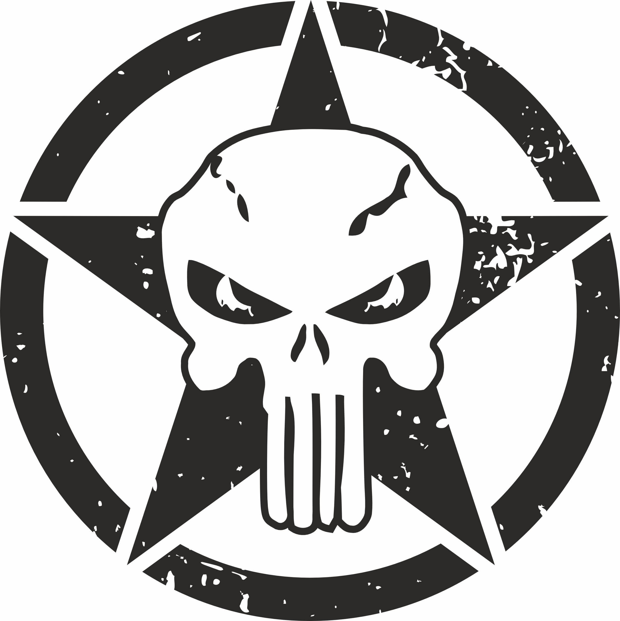 Skull Army Logo Military Emblem Army Logo For Special Troops Soldiers