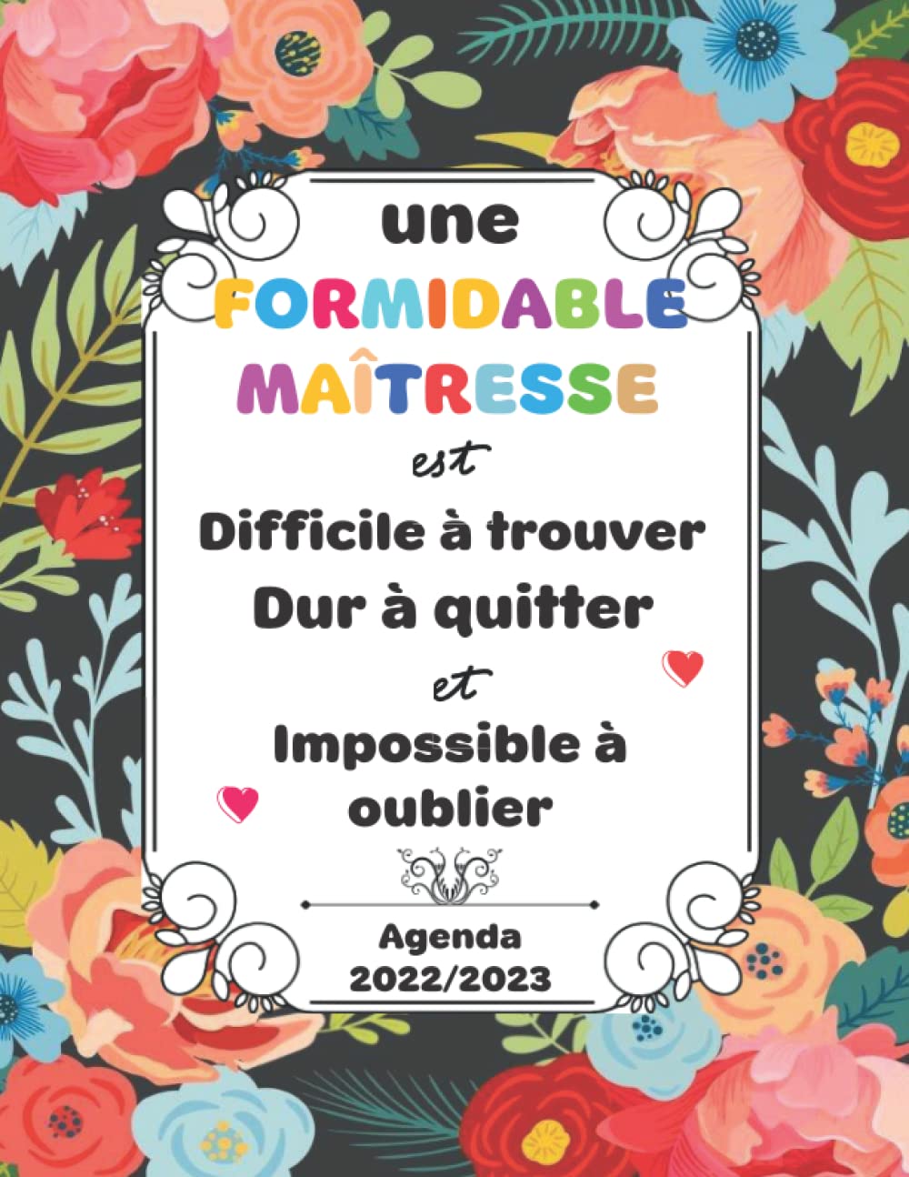 Buy Agenda Maîtresse 2022/2023: Merci Maîtresse | Cadeau de fin d'année ...