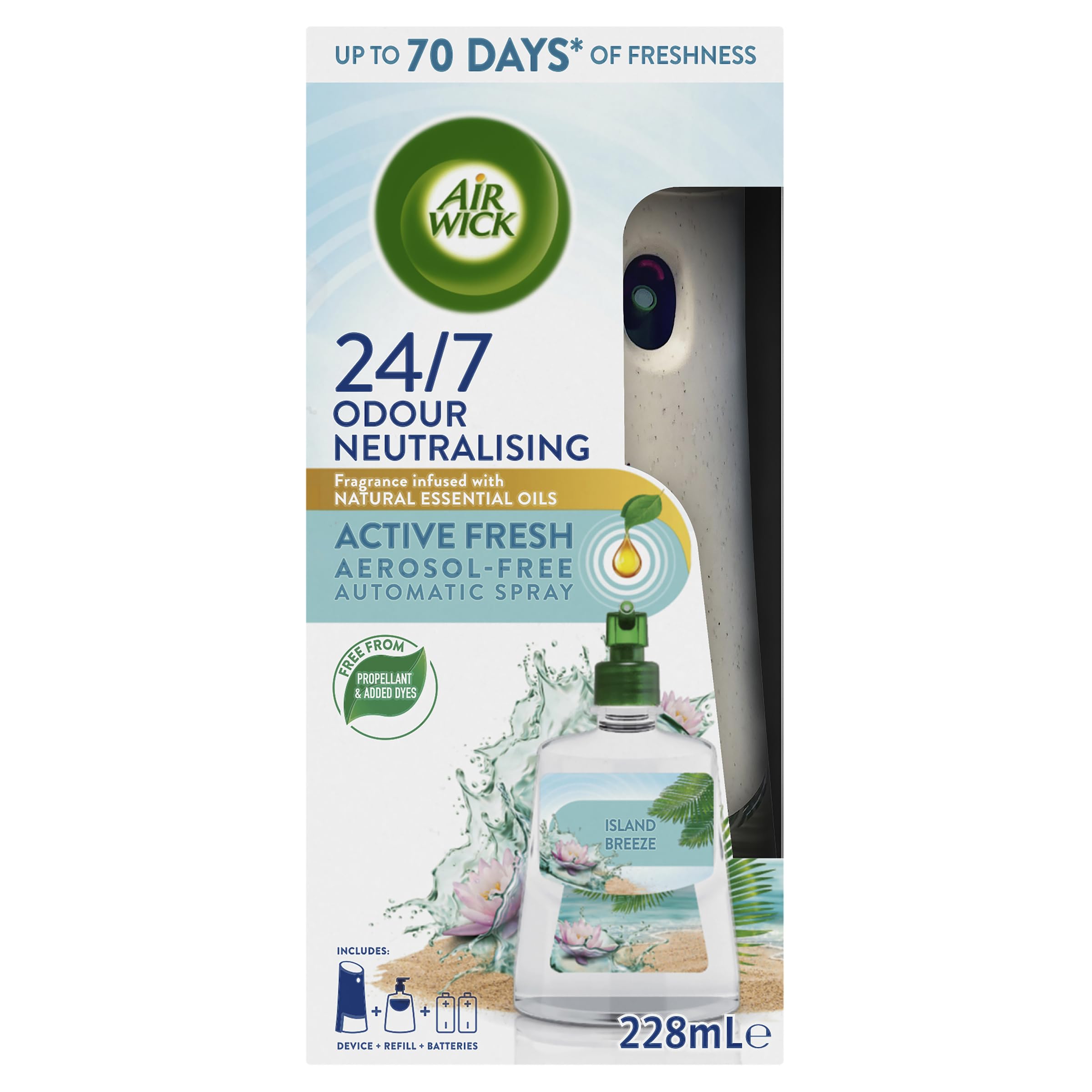 Air Wick Island Breeze Automatic Spray Starter Kit : Amazon.com.au: Home
