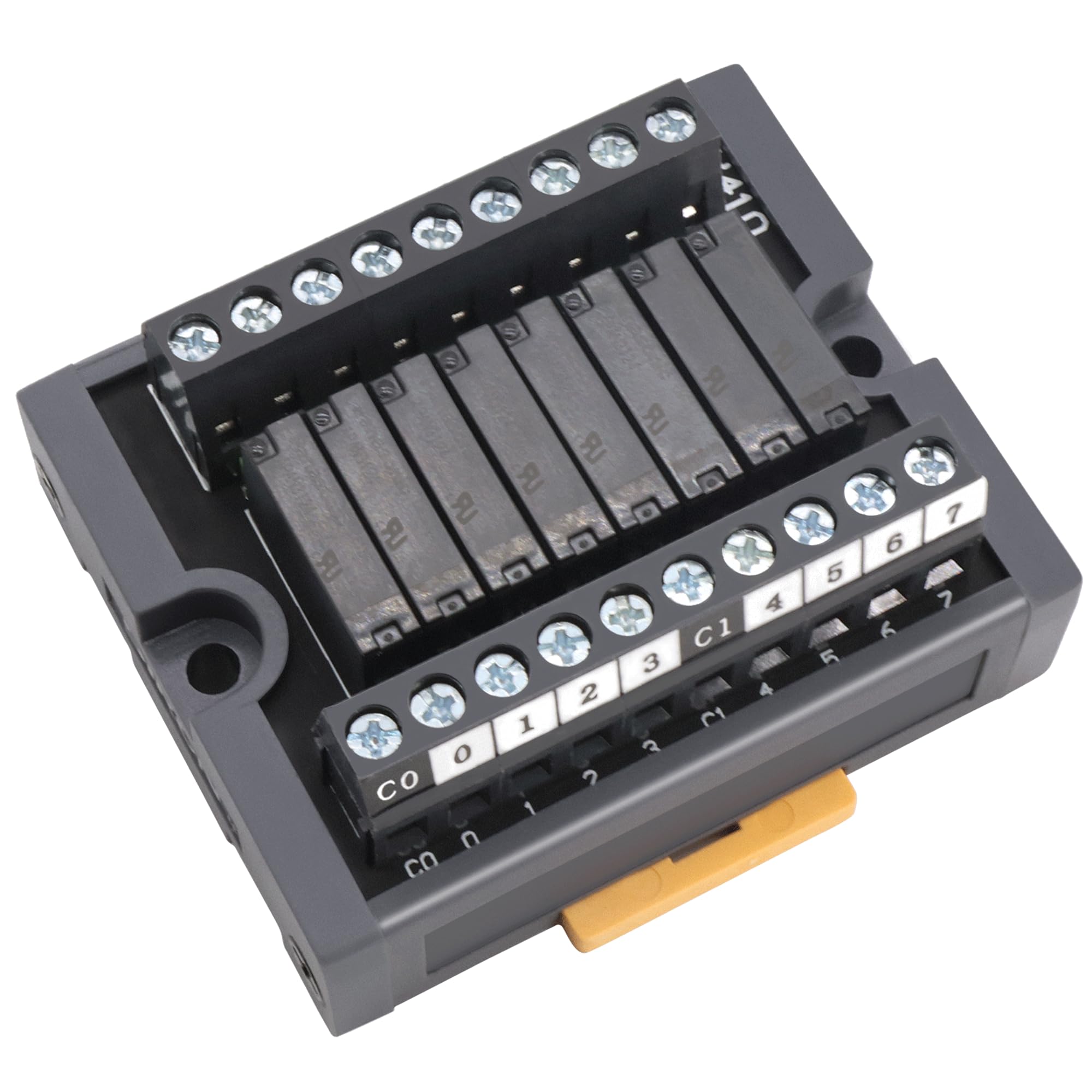Buy 8 Bit Electromagnetic Power Relay, 24V DIN Rail Relay Control ...