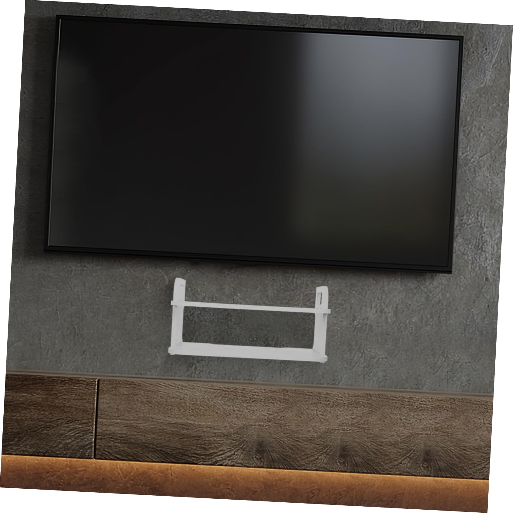 Space Saving TV Stand TV Wall Mount Bracket - Adjustable Monitor Stand ...