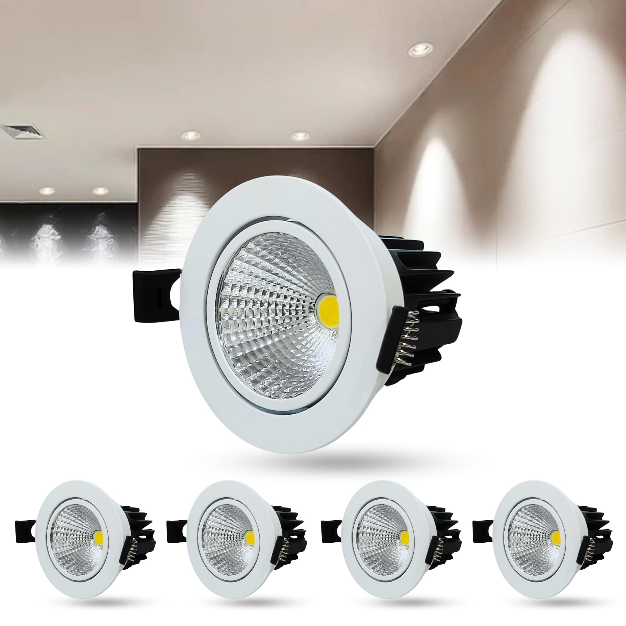 Buy D'Mak LX LED COB Light | Recessed LED Ceiling Light for Indoor ...