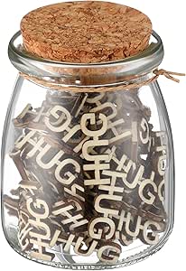 Amazon.com: Mifoci Hugs in a Jar Give a Hug Jar of Hugs Thinking of You ...