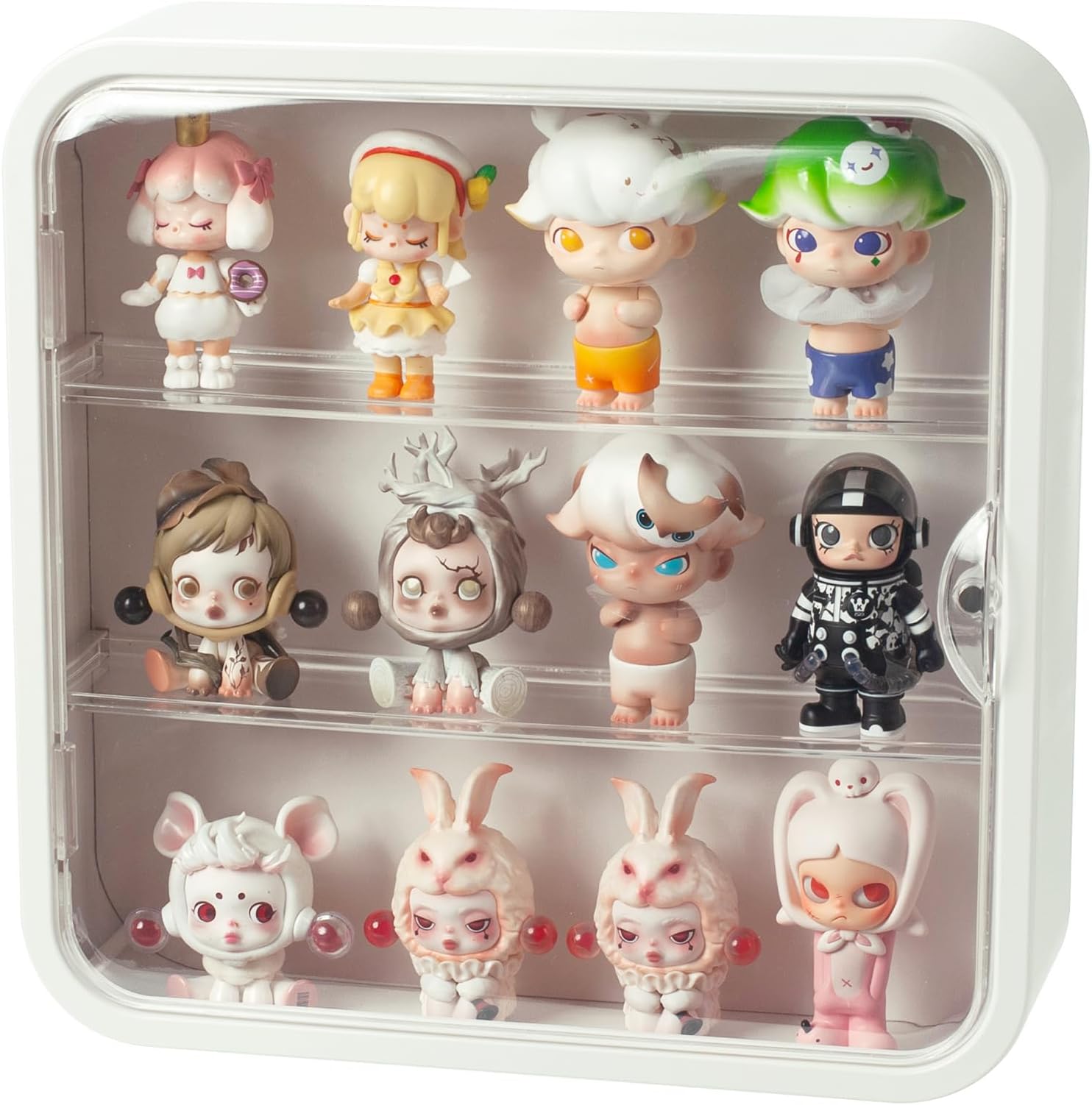 Amazon.com: MUXHEL 1 Pcs Clear Display Case for Figures, 8 Tiers Mini ...