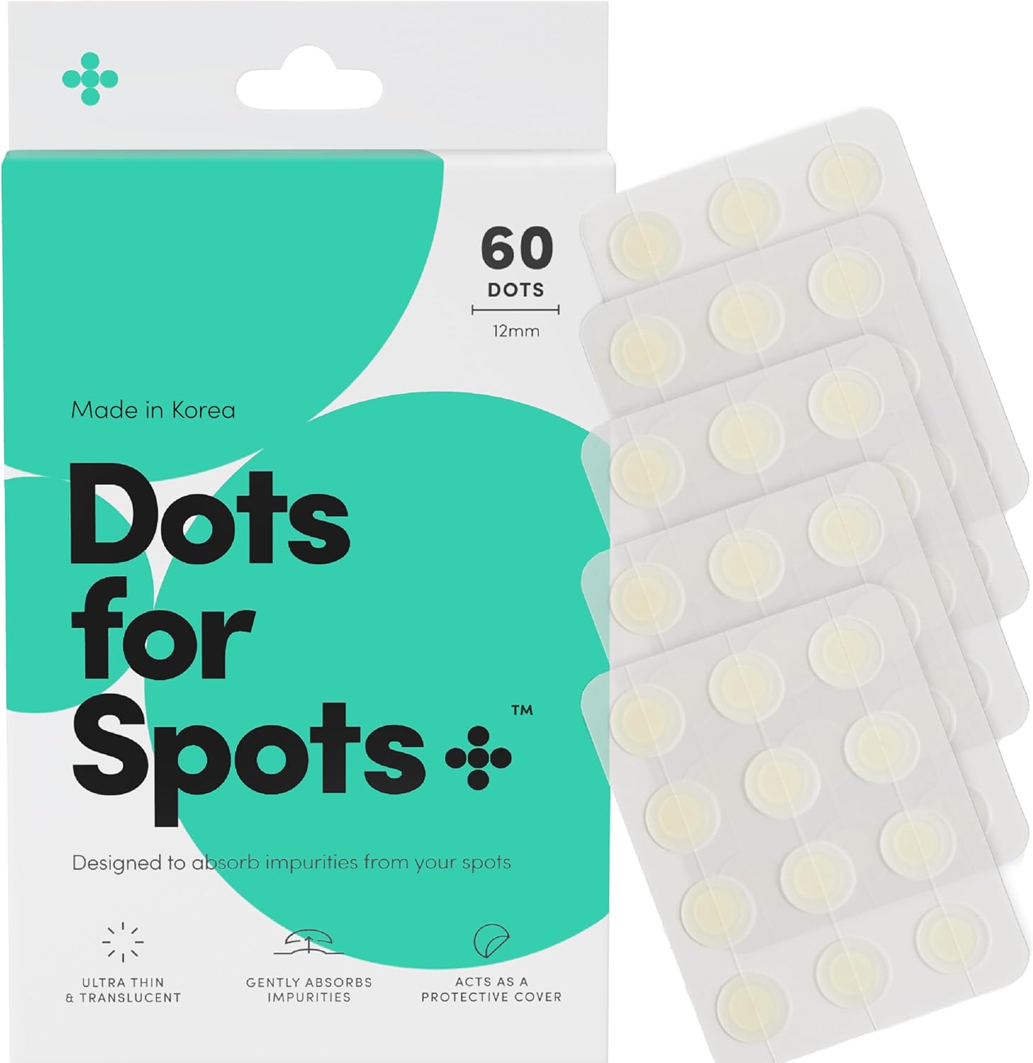 Amazon.co.jp: Dots for Spots® | The Original Acne Patch, Winner 2021 ...