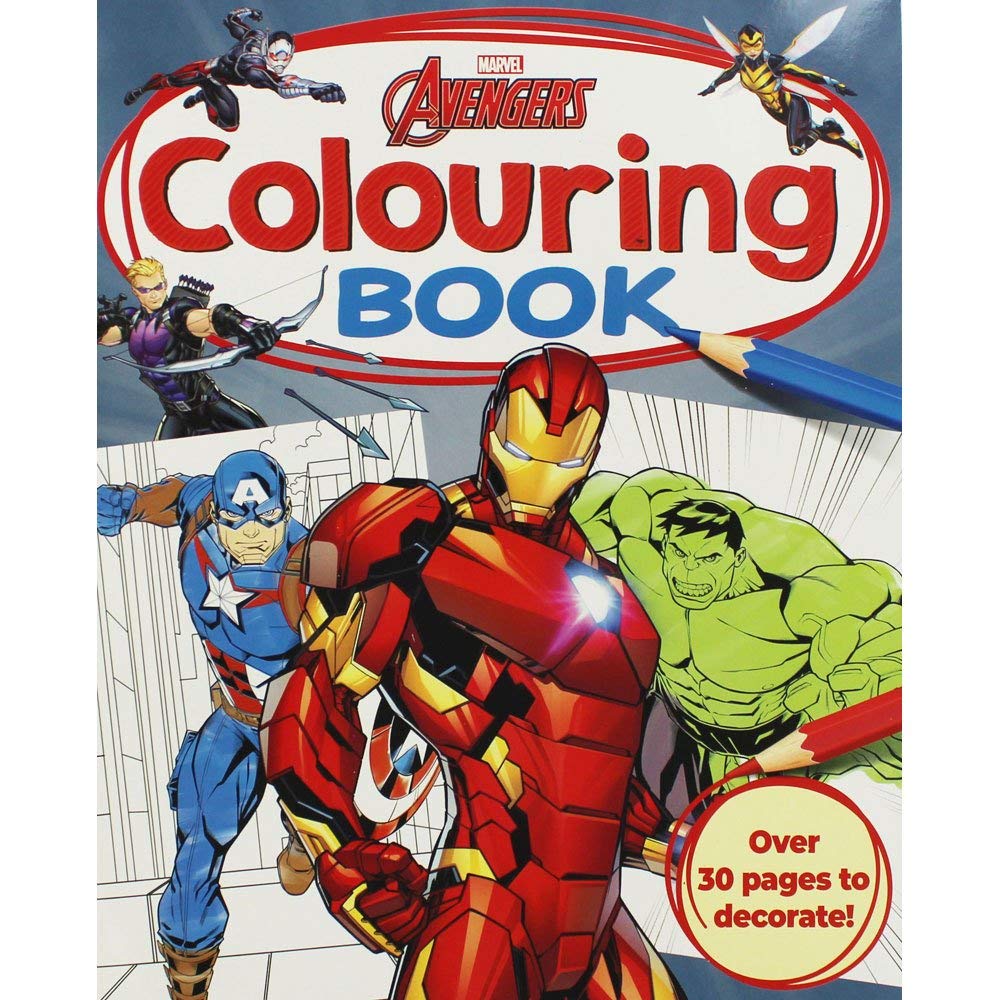 Marvel Avengers: Colouring Book (Simply Colouring Marvel): Amazon.co.uk ...