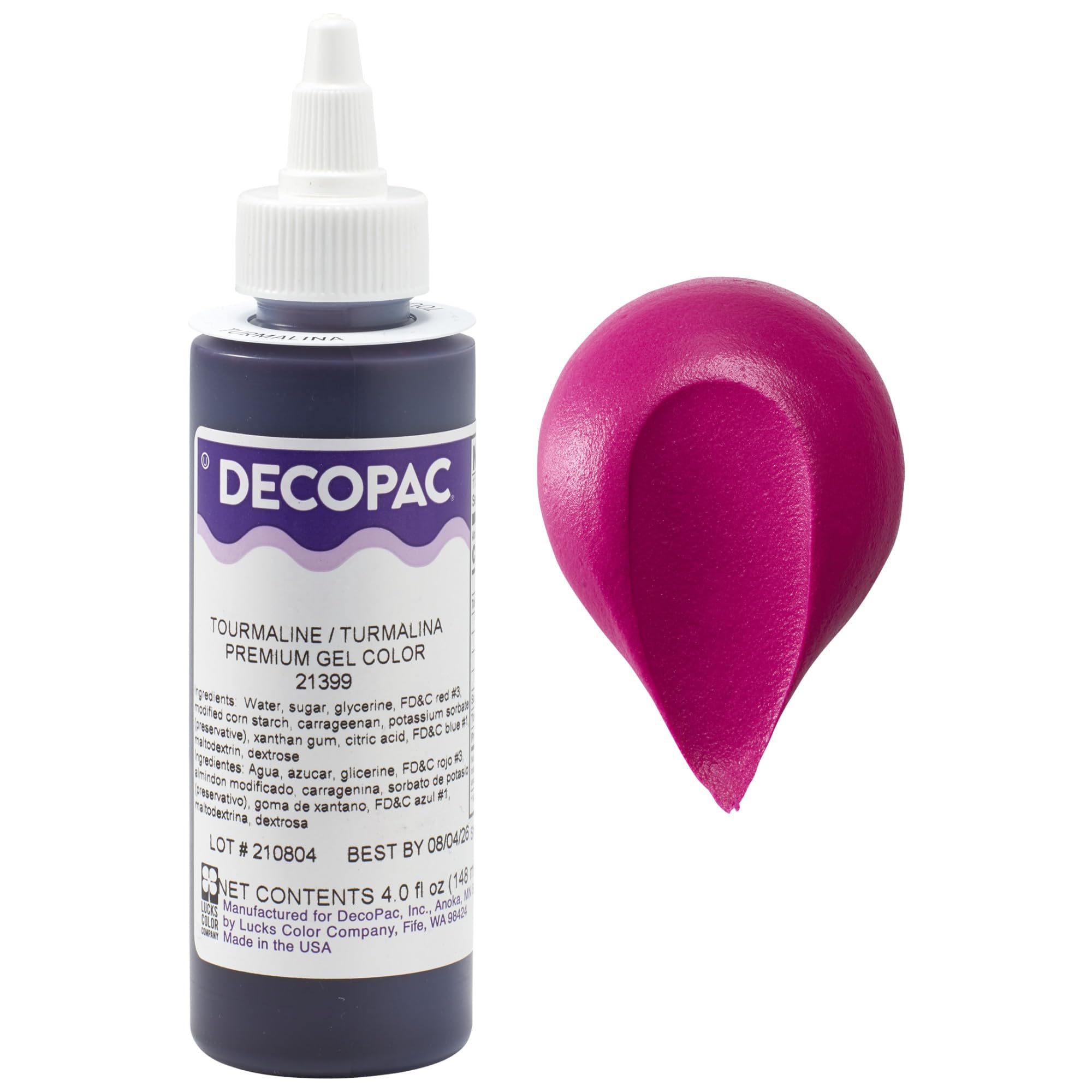 Snapklik.com : DecoPac Tourmaline Trend Premium Gel Color Cake Decorations