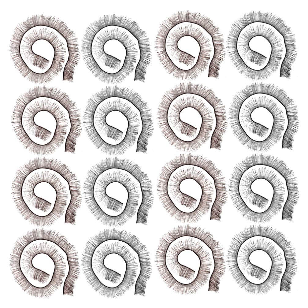 Amazon.com: Doll Doll Eyelashes Strips False Eyelashes Plastic Craft ...