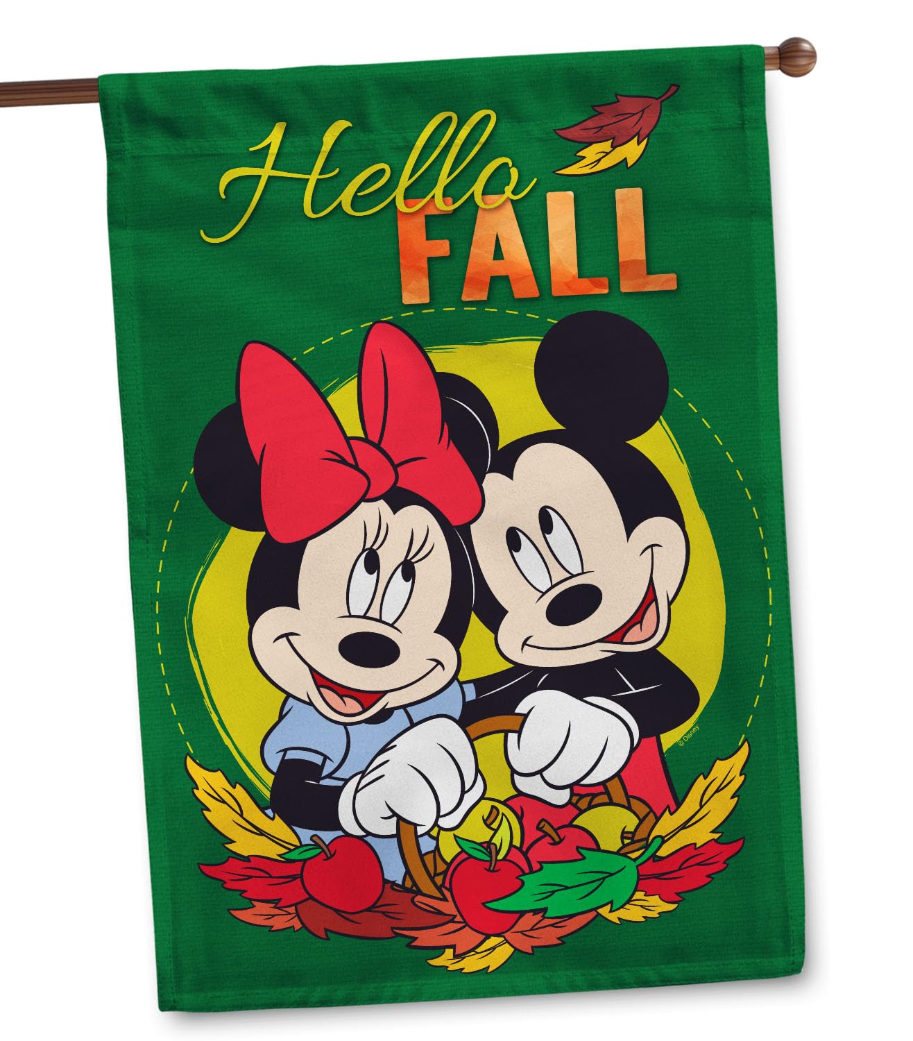 Amazon.com : Flagology.com, Disney, Mickey Mouse & Minnie Mouse, Hello ...