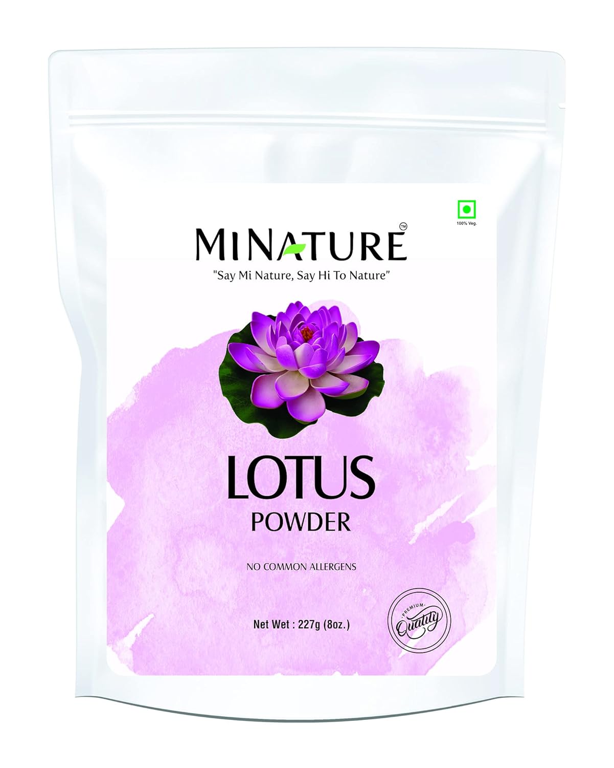 Amazon.com : Lotus Powder by mi nature | Lotus Flower Powder | Nelumbo ...