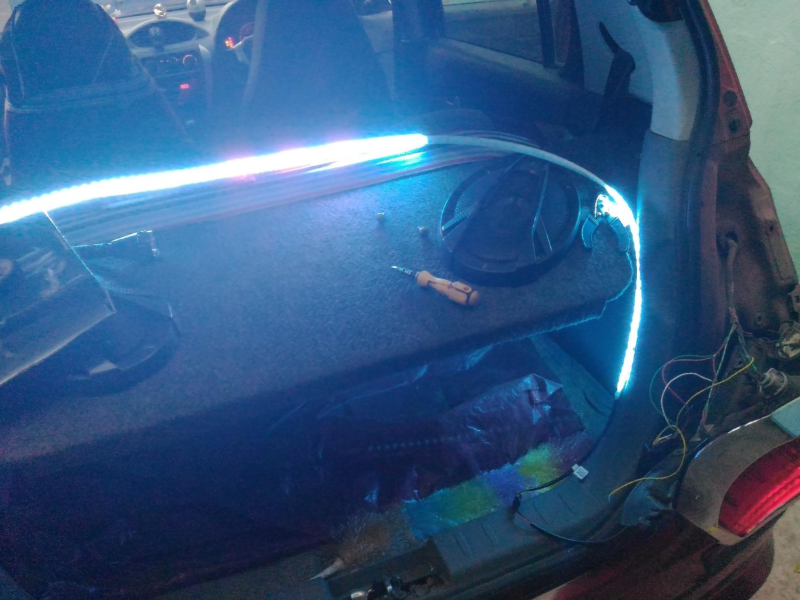 AllExtreme EXCTR1B Universal Car LED Strip Light Daytime Running ...