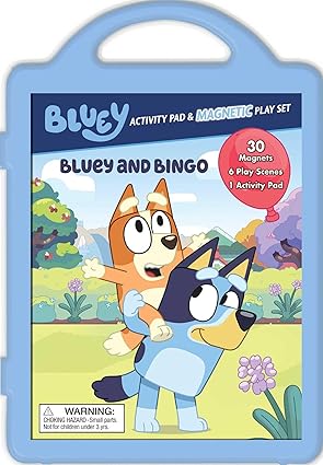 Bluey: Bluey and Bingo (Magnetic Play Set): Baranowski, Grace ...