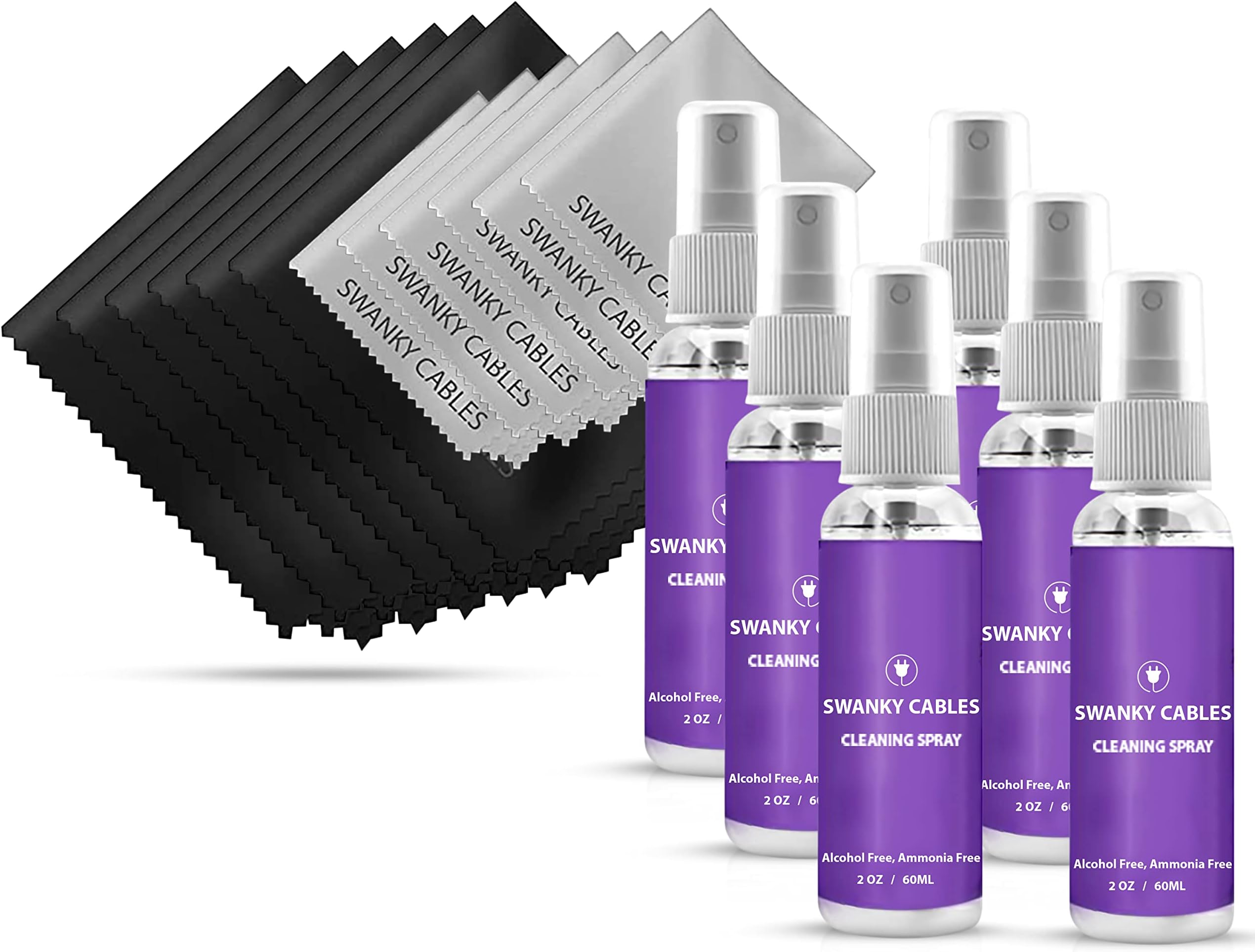 Amazon.com: Swanky Computer Screen Cleaner Kit: Set of Electronic ...