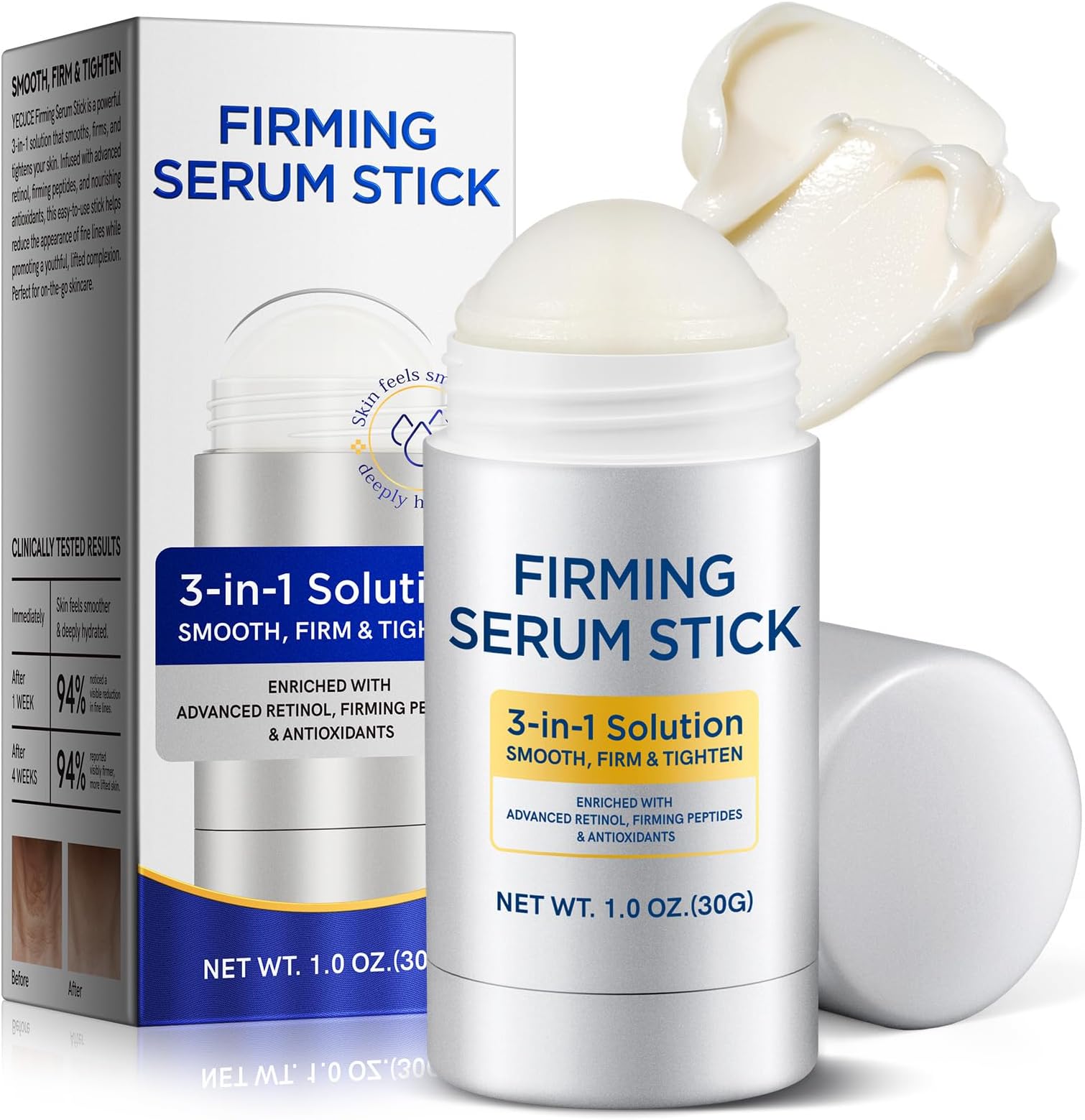 Amazon.com: RoC Derm Correxion Advanced Retinol Firming Serum Stick ...