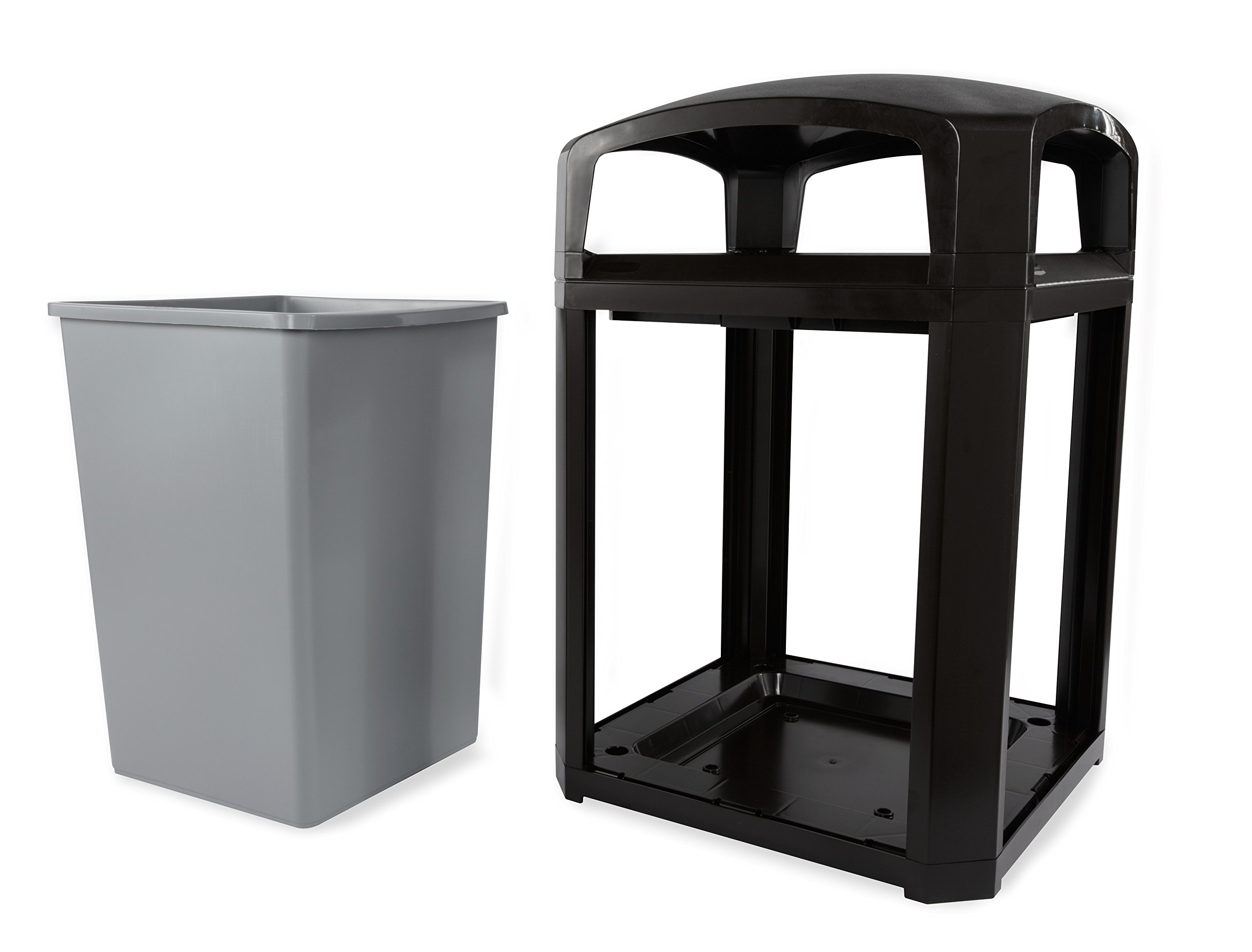 Rubbermaid Commercial Products Landmark Classic Garbage Can, 35-Gallon ...