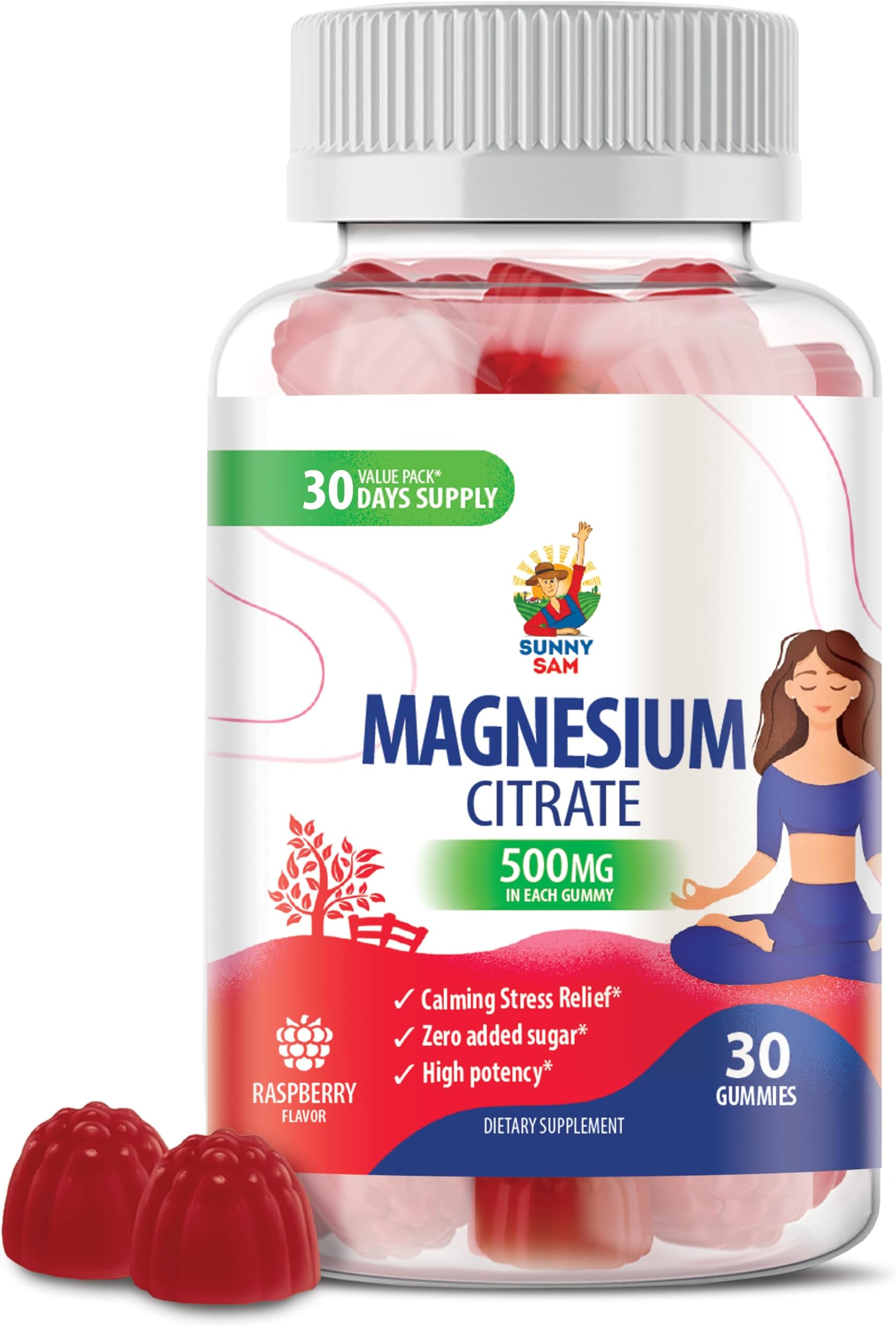 Amazon.com: Magnesium Gummy - High Absorption Magnesium Citrate ...