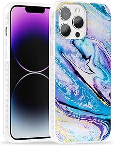 Amazon.com: SCORPIFY for iPhone 13 Pro Max Case [Compatible with MagSafe] with Fluid Galaxy ...