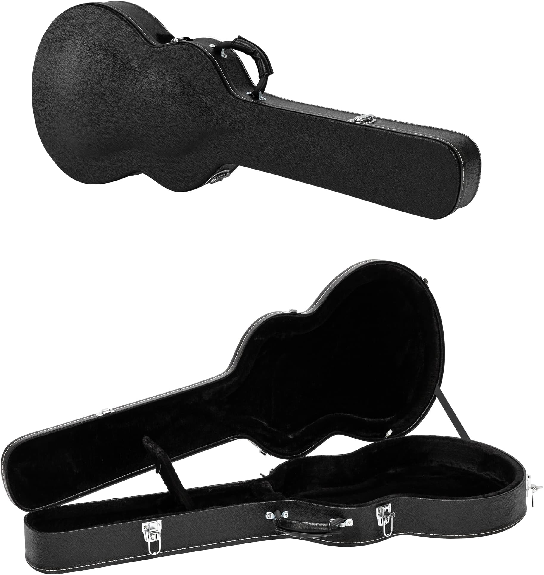 Amazon.com: ProRockGear ABS Deluxe 335 Style Guitar Case : Musical ...