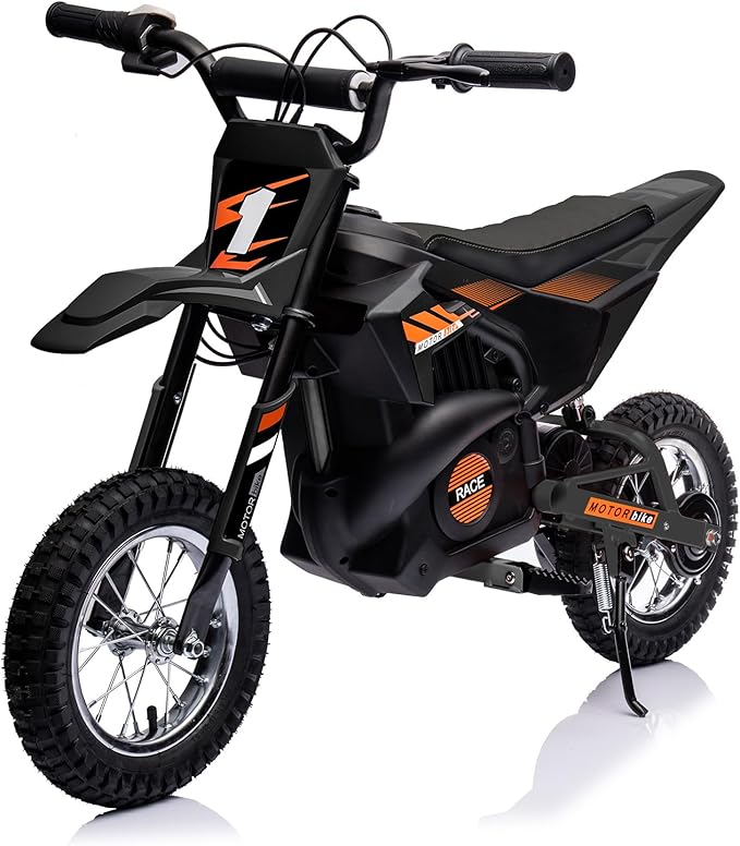 Amazon.com: HyperMoto 24V Electric Dirt Bike for Kids, 250W Strong ...