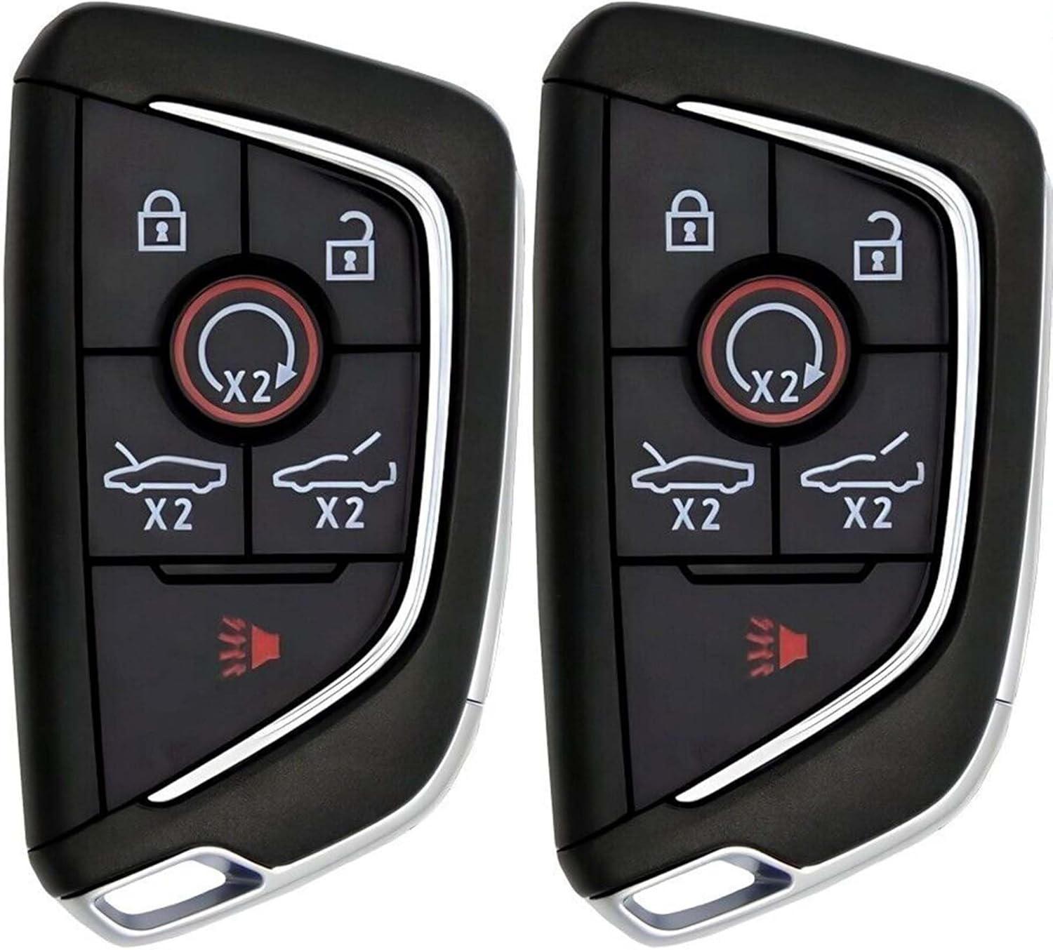 Amazon.com: 2X New Proximity Keyless Remote Key Fob Compatible with ...