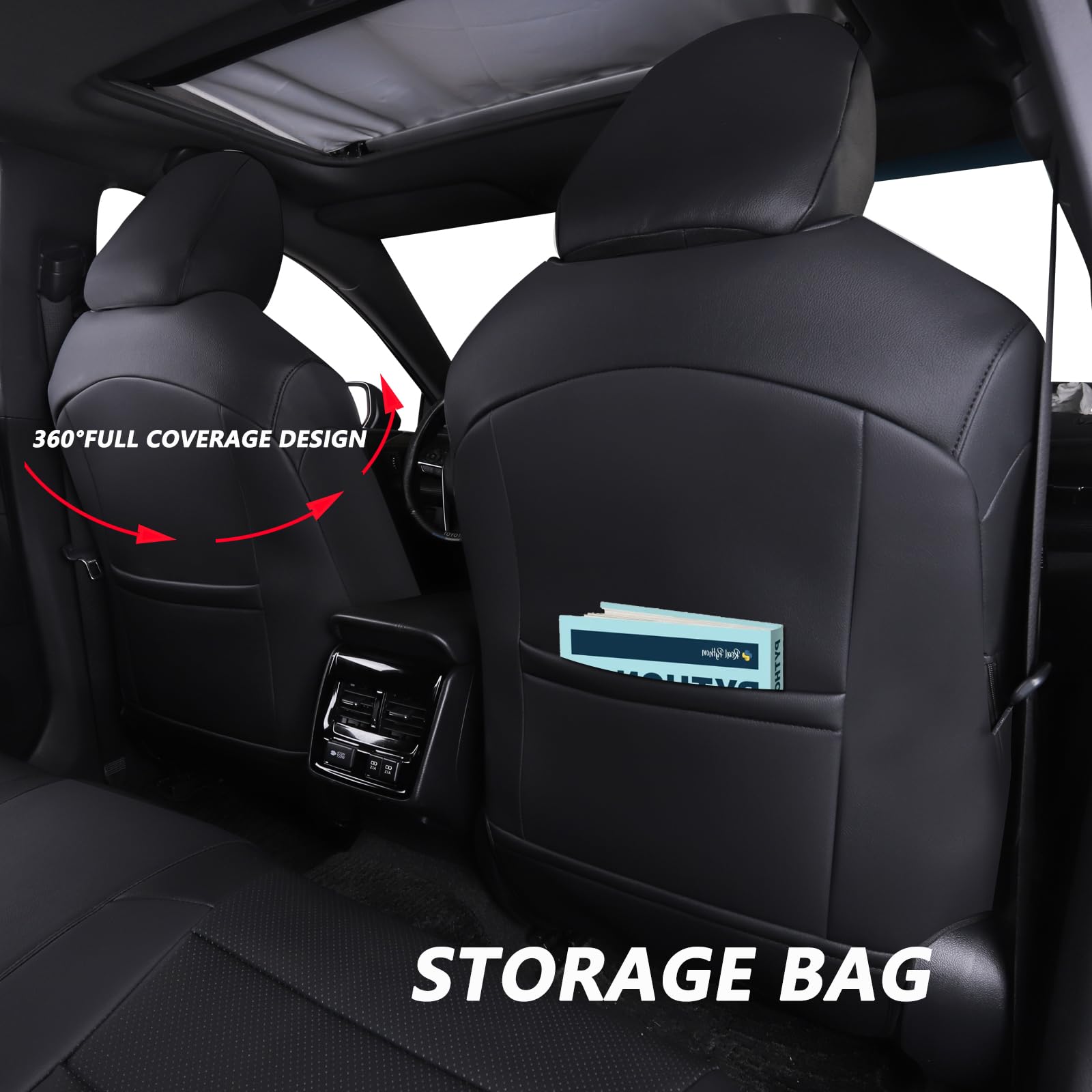 Snapklik.com : HKZ Custom Fit Camry Seat Covers For Toyota Camry 2020 ...