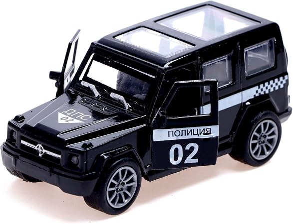 Amazon.com: Russian Secret Police SUV Diecast Model Car 1:48 Scale ...